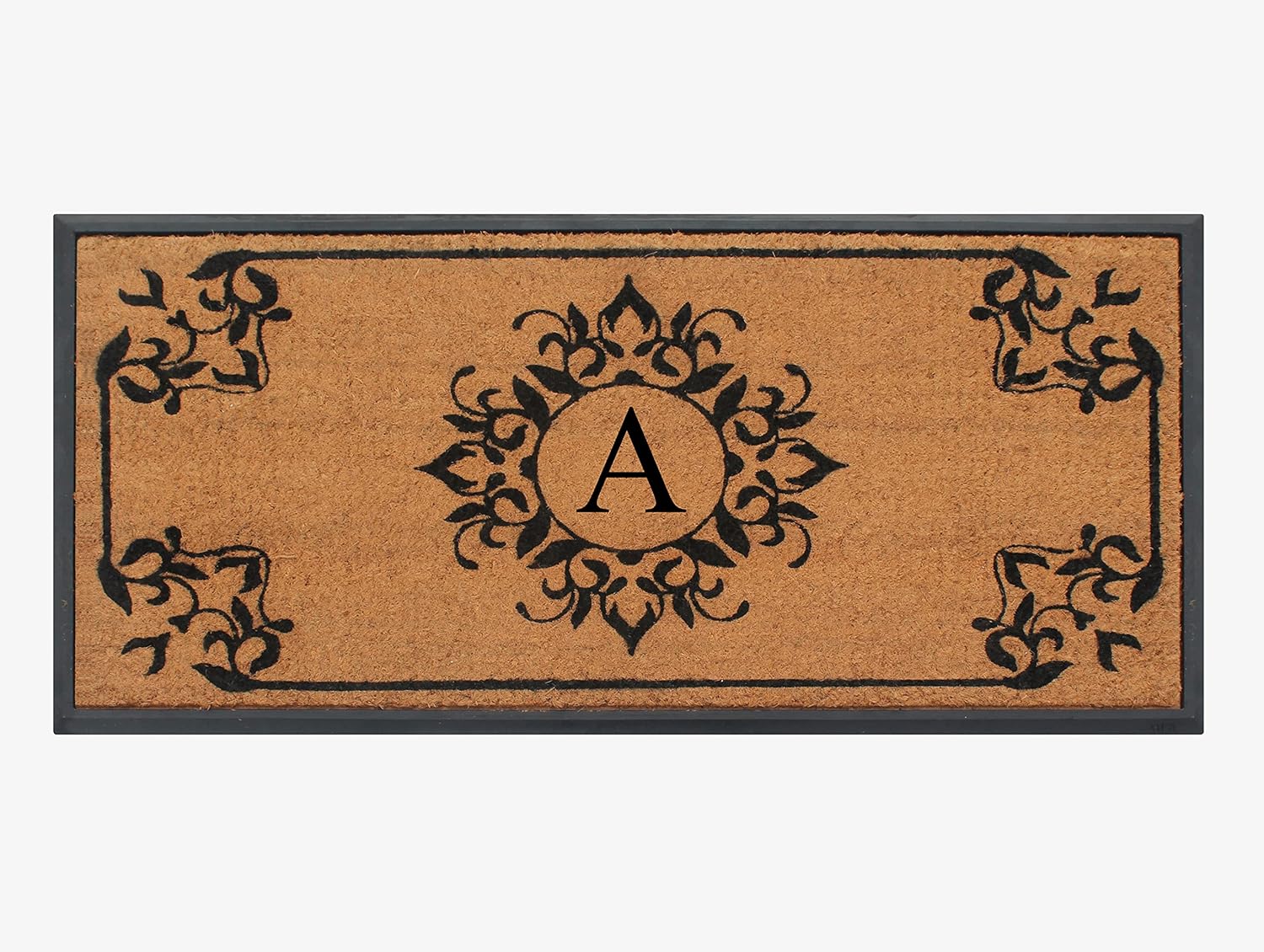 Amazon.com : A1 HOME COLLECTIONS A1HC Floral Natural Coir & Rubber ...
