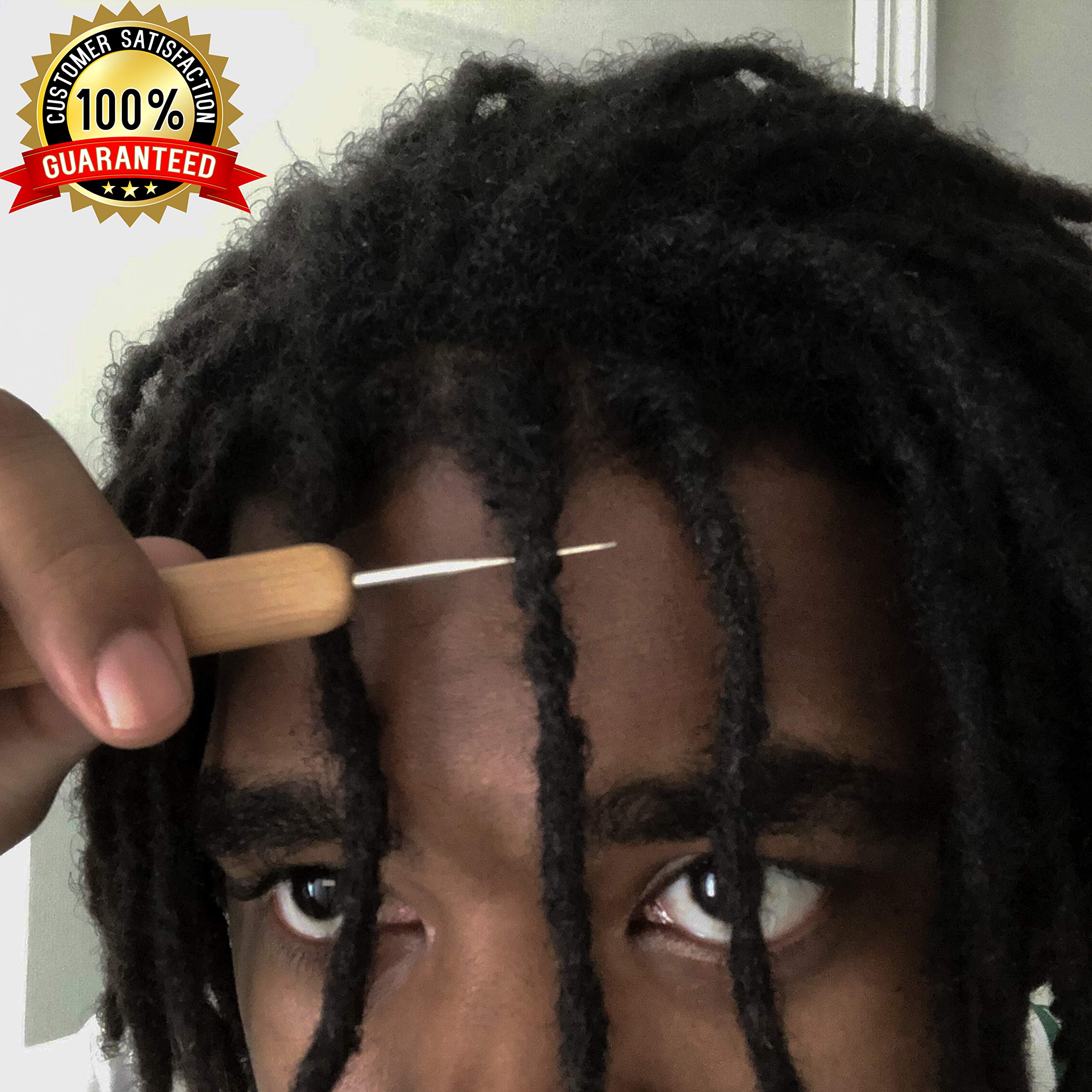 Buy Starter Locs Kit - 1 Hair Sponge, 2 Dreadlock Crochet Hooks, 2 ...