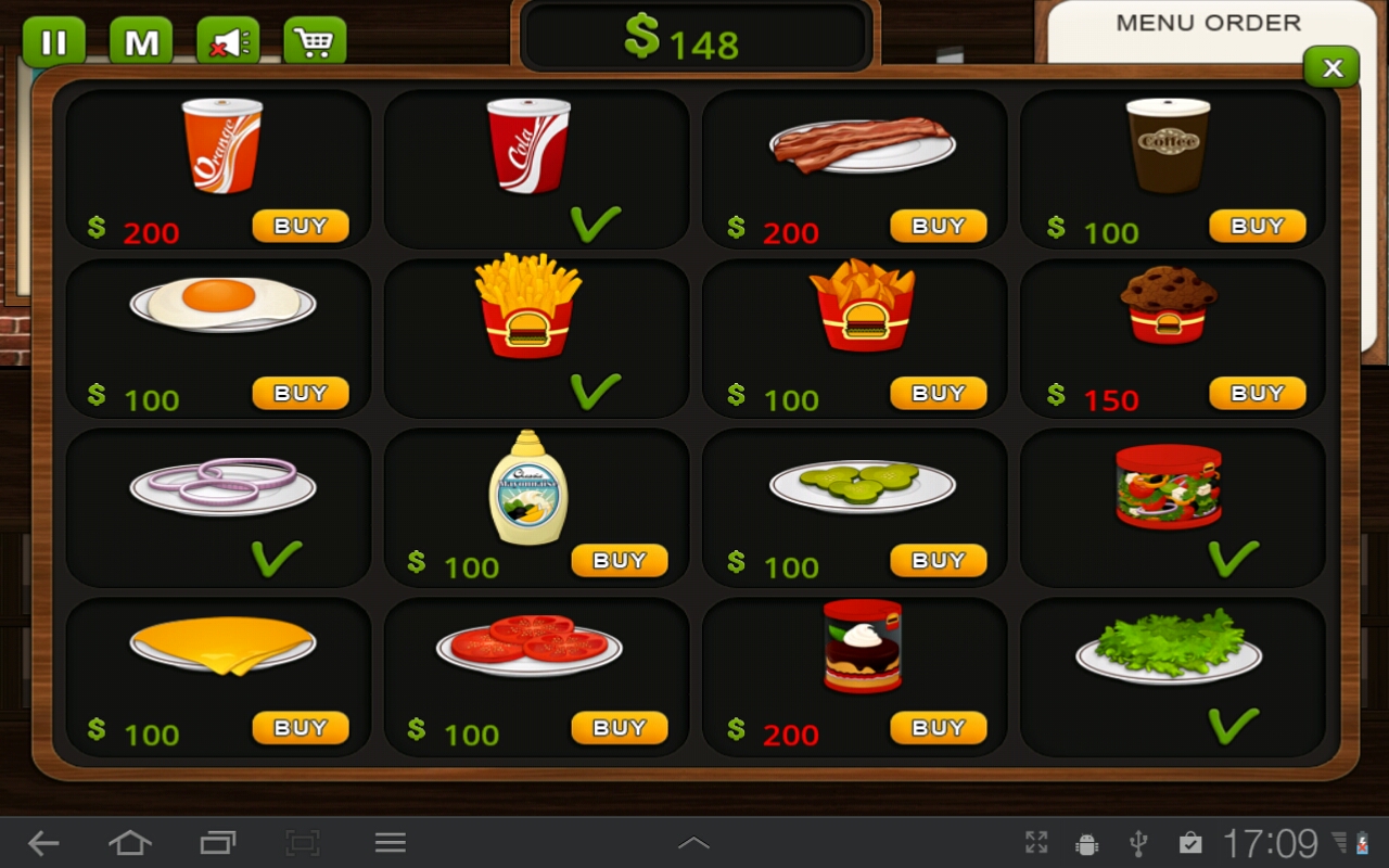 Burger Chef HD - App on Amazon Appstore