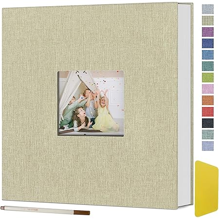 Amazon.com: 1DOT2 12x12 Inch Large 3 Ring DIY Scrapbook Photo Album ...