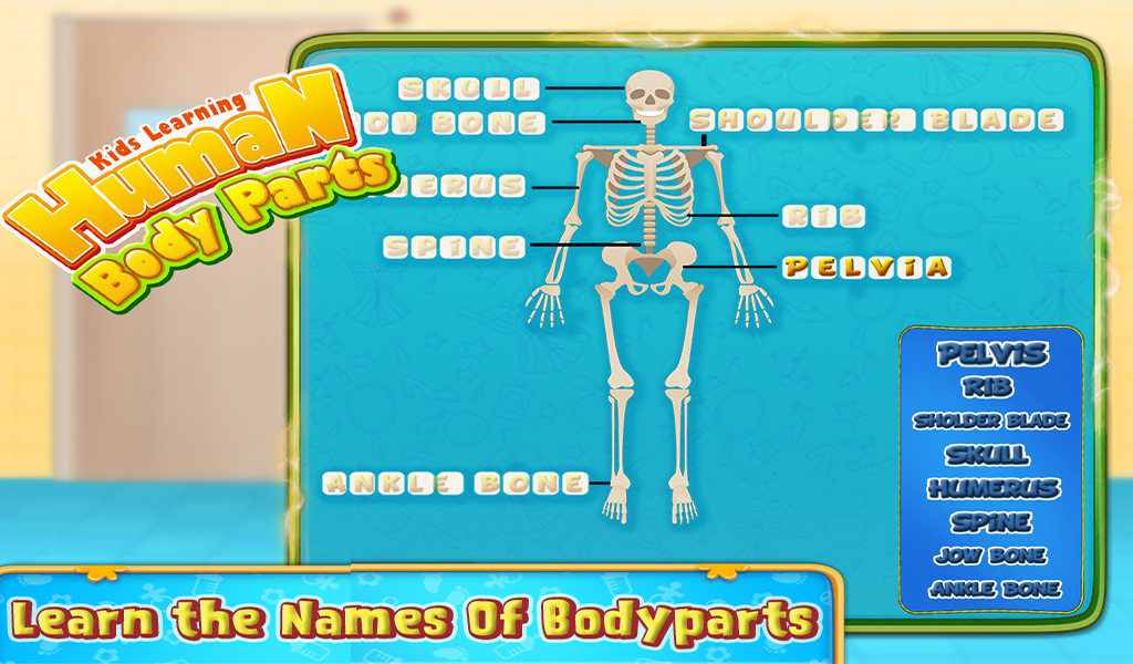 Kids Human Body Parts: Learning Game - App on the Amazon Appstore