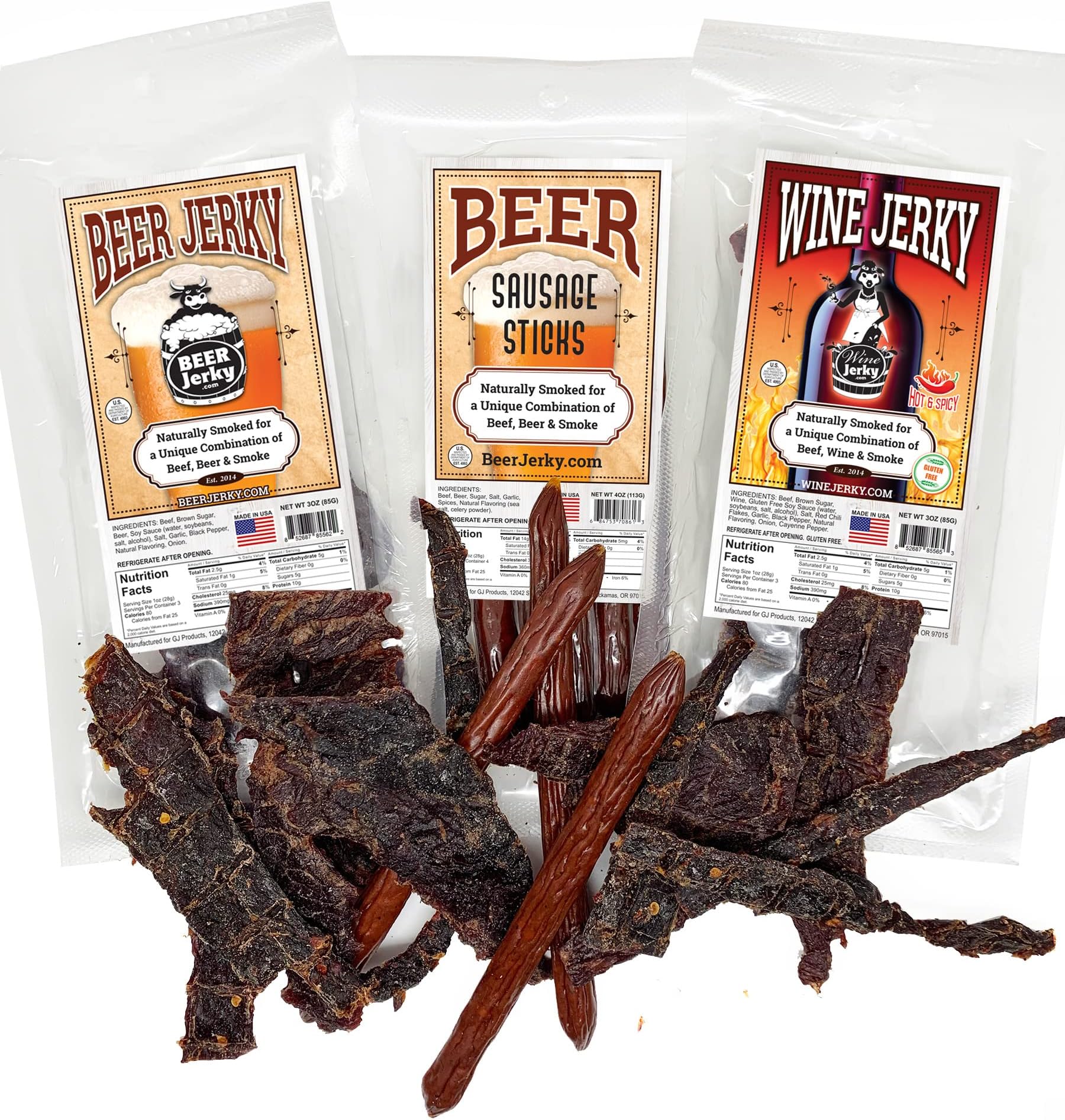 Amazon.com: Stryve - Better Than Jerky Steak Snacks Protein Rich, Beef ...