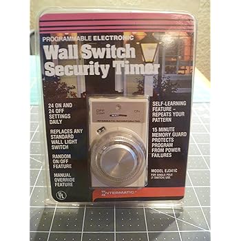 Intermatic EJ351C 120 Volt 24-Hour Programmable Mechanical Security ...