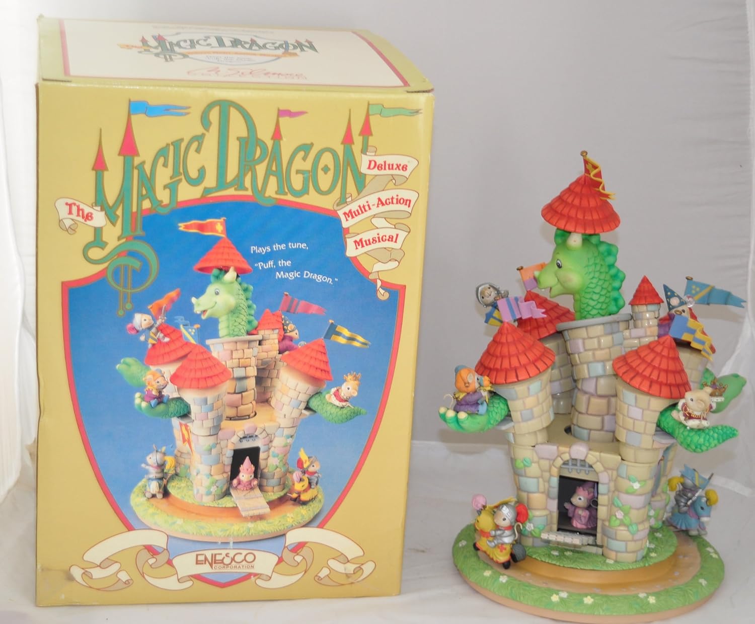 Amazon.com: Puff the Magic Dragon MAGIC DELUXE MULTI-ACTION MUSICAL ...