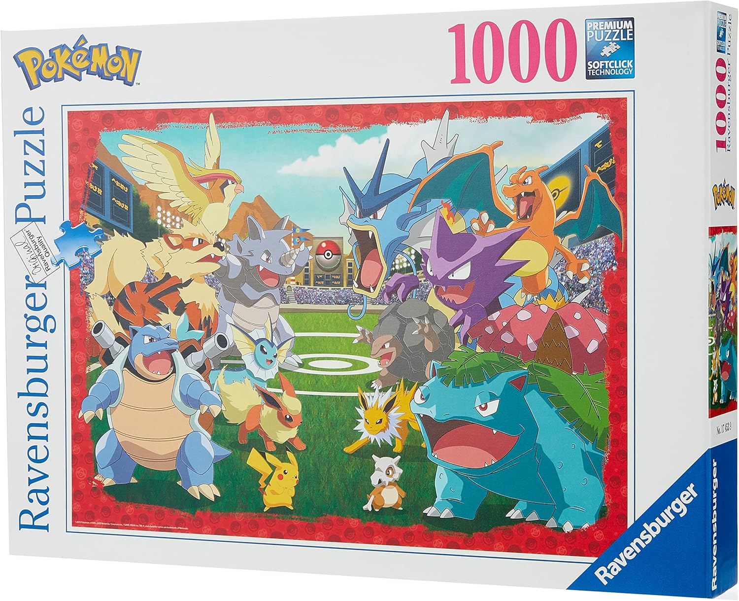 Amazon.com: Ravensburger 1000 Piece Pokemon Jigsaw Puzzles for Adults ...