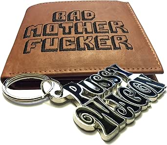 Amazon.com: BMF Wallet & Black Pussy Wagon Keychain : Clothing, Shoes ...