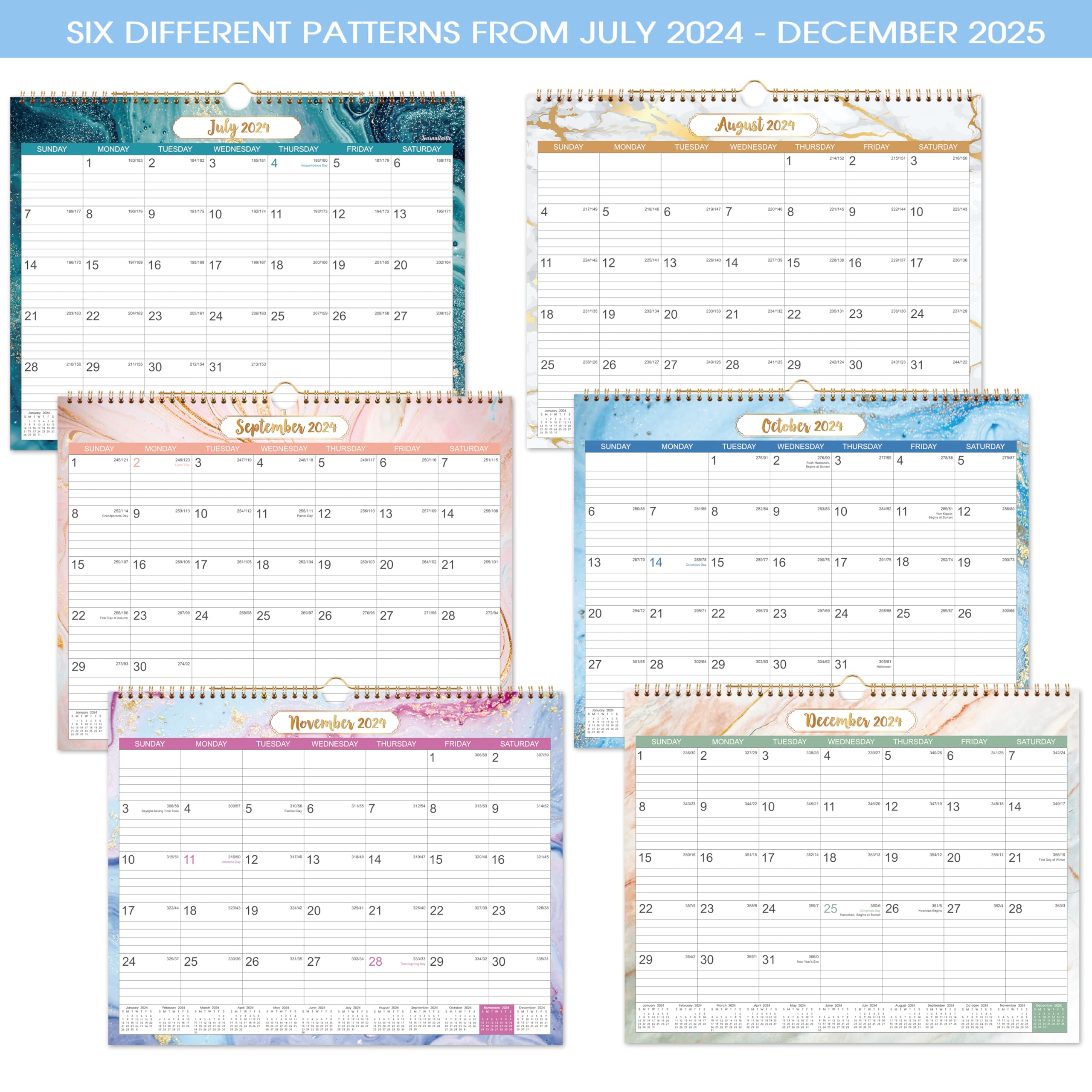 Snapklik.com : 2024-2025 Calendar - 2024-2025 Wall Calendar