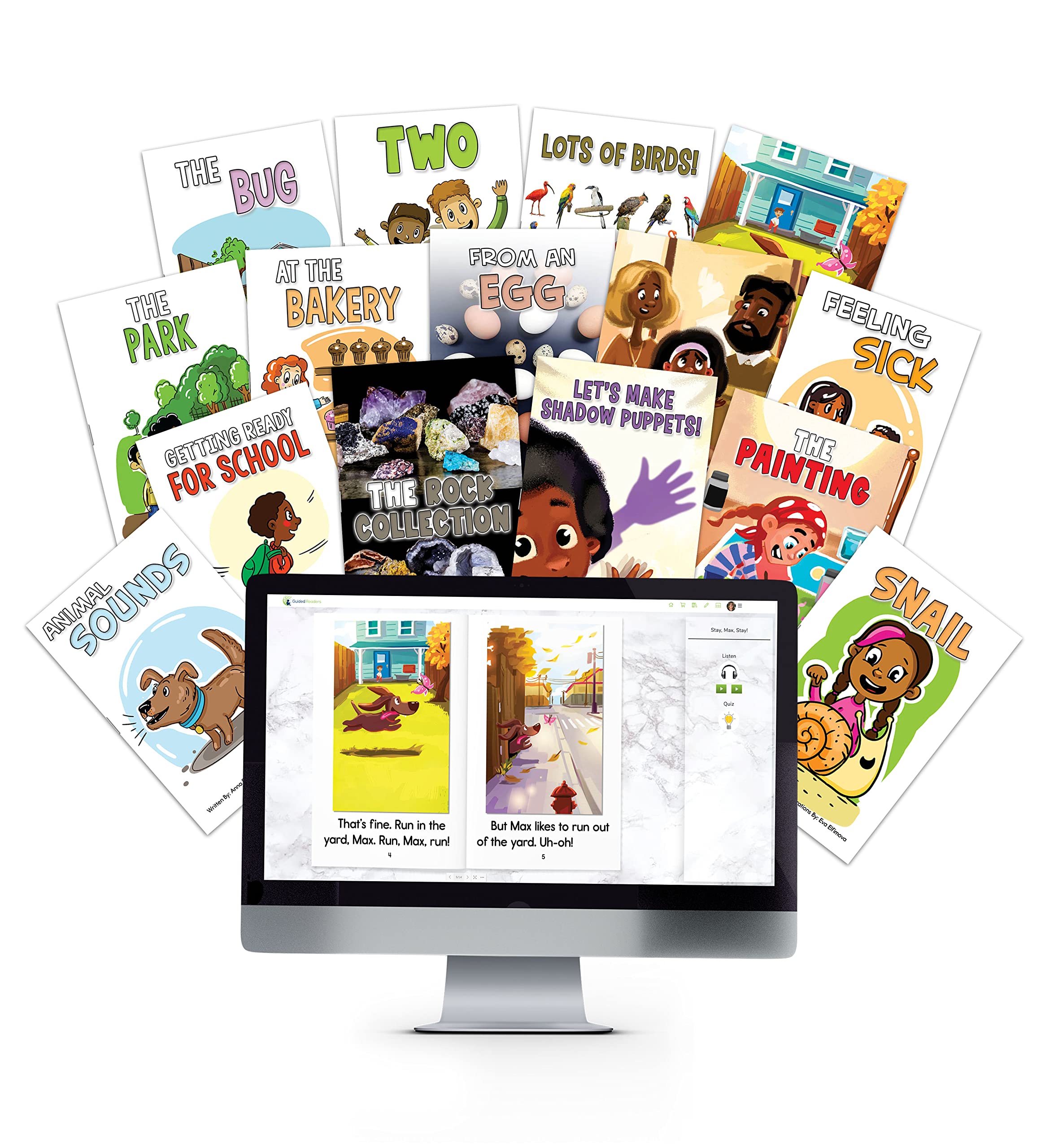 Snapklik.com : Kindergarten Book Set - Leveled Readers For ...
