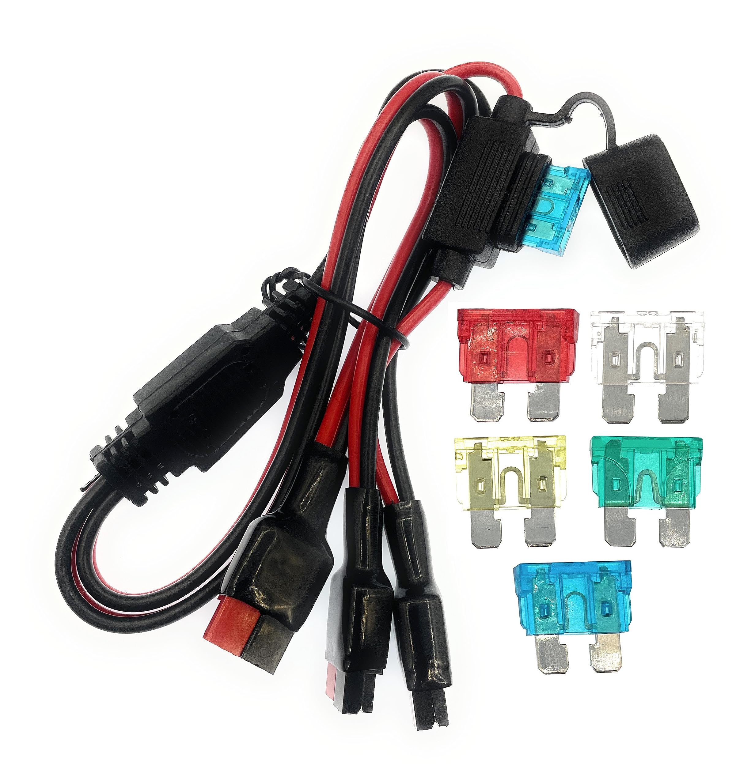 Amazon.com: REDYUTOU Anderson Connector Y Splitter Cable,Anderson 1 to ...