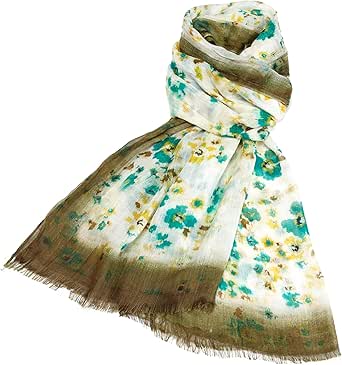 Collection XIIX Women's Jessica Simpson Dip Dye Water Flower Scarf ...