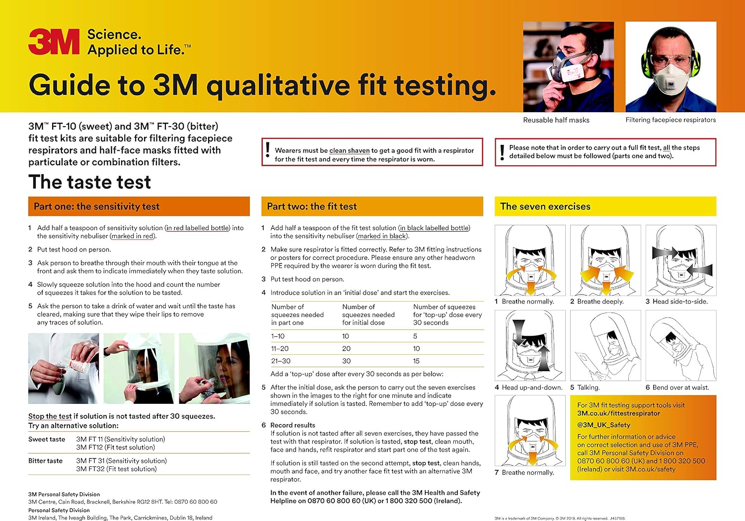 3M QUALITATIVE FIT Test Apparatus FT-30, Bitter 1 EACASE – Yaxa Colombia