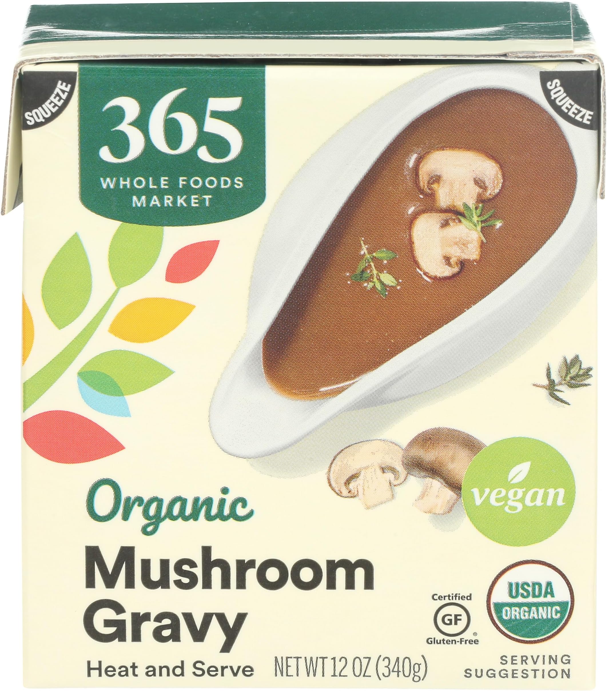 Amazon.com : 365 by Whole Foods Market, Gravy Mushroom Organic, 12 ...