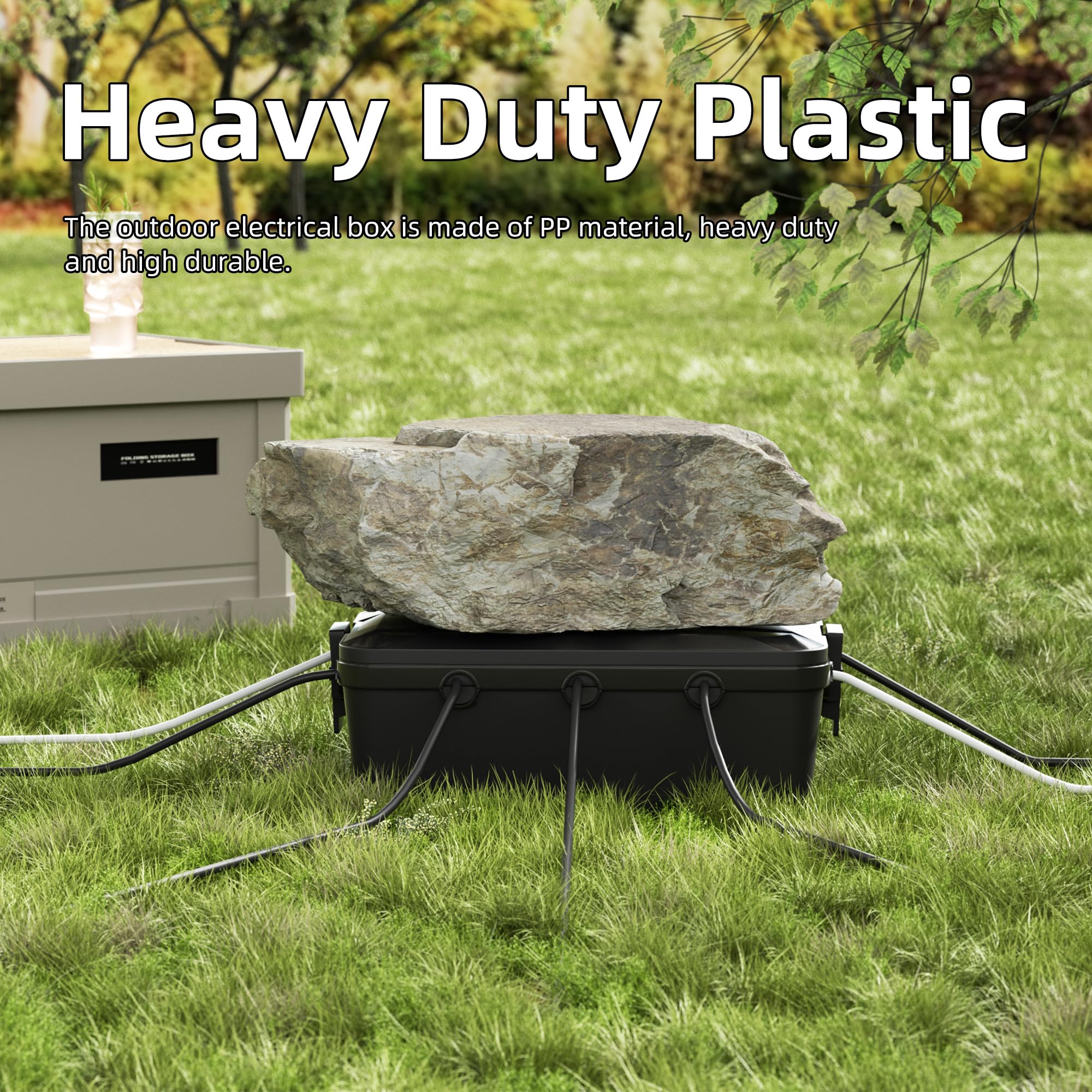 Snapklik.com : Large Outdoor Electrical Box 13x8x5 Outdoor Extension ...