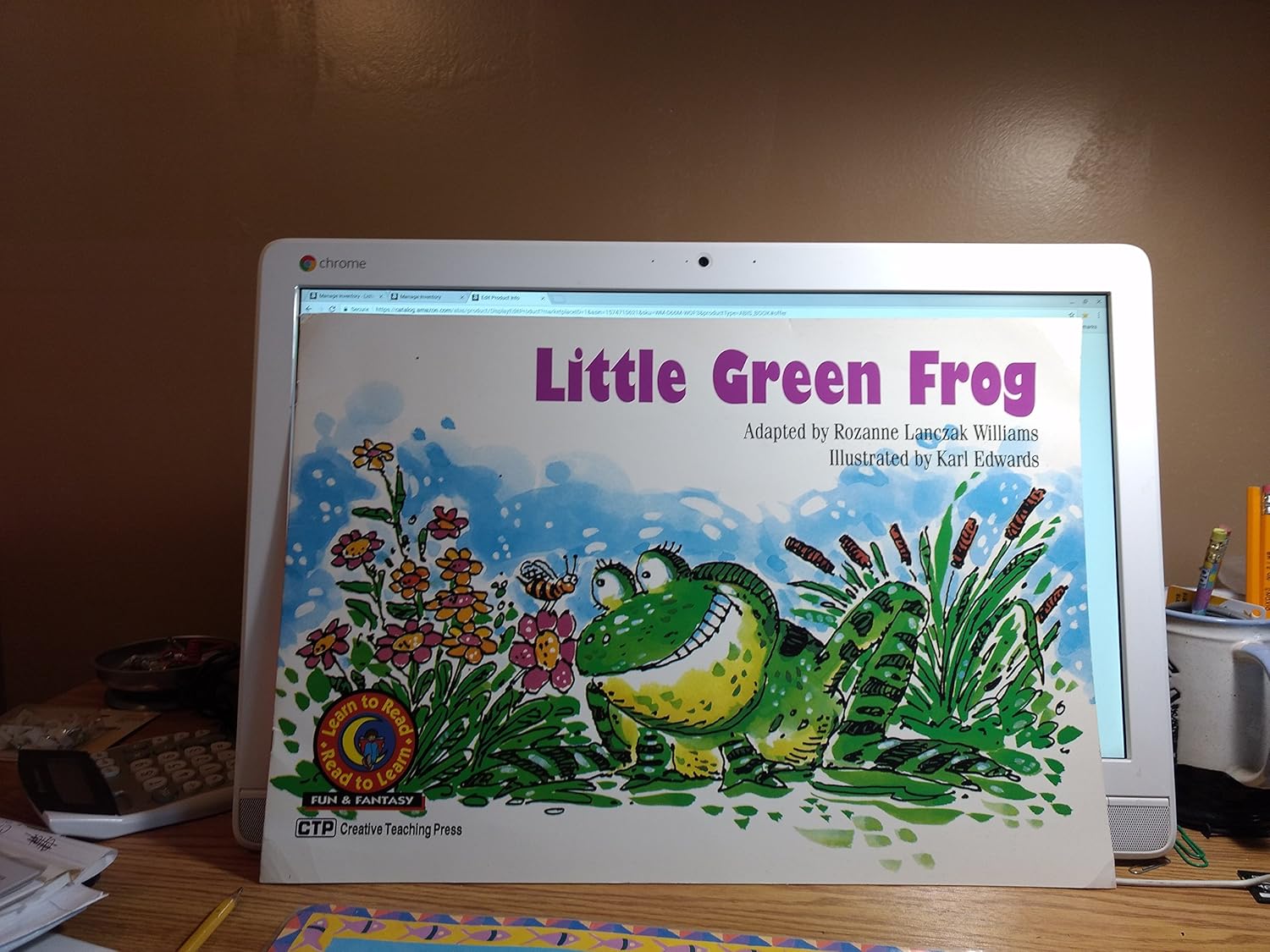 Little Green Frog (Fun & Fantasy Series): Rozanne Lanczak Williams ...