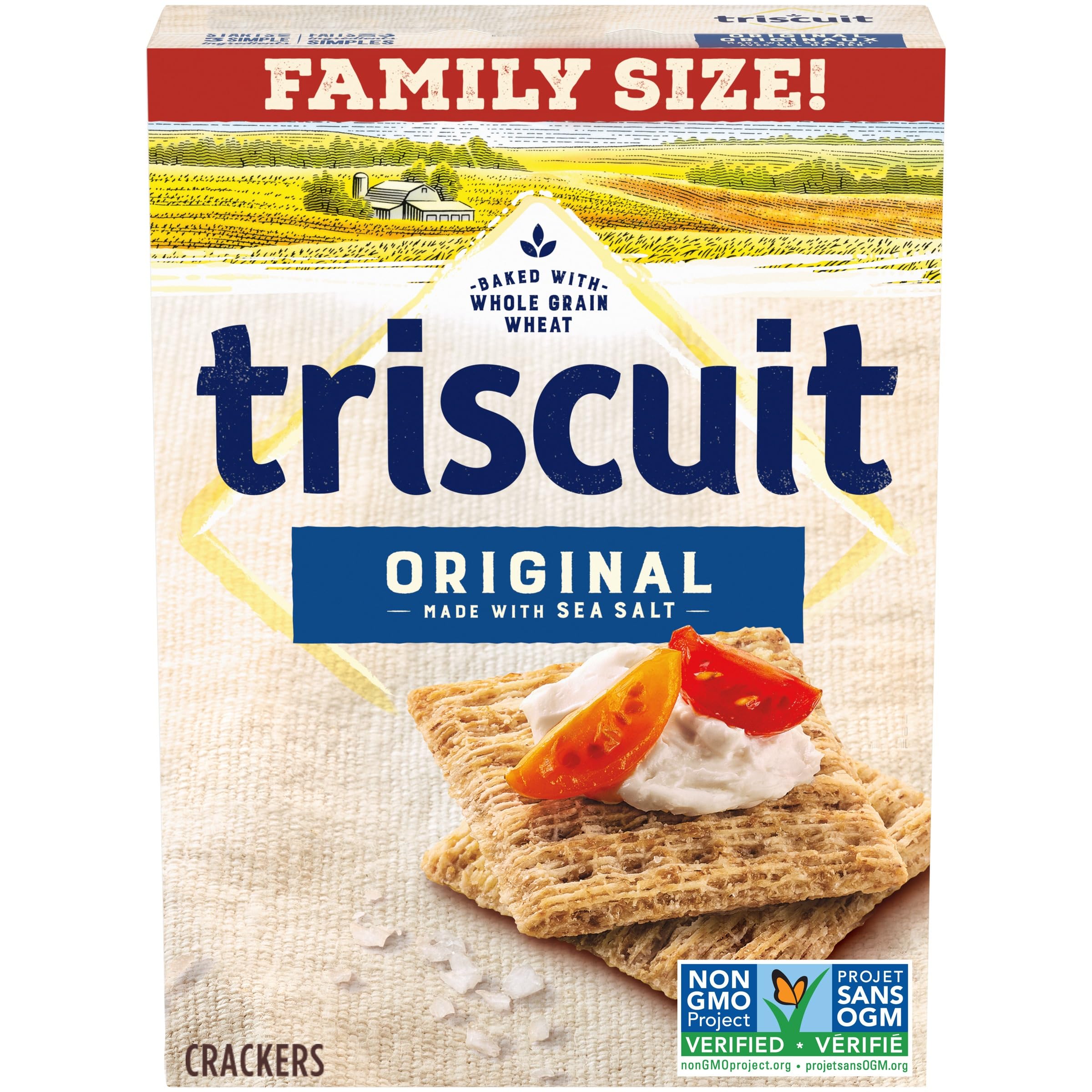 Snapklik.com : TRISCUIT Original Family Size Crackers 354g