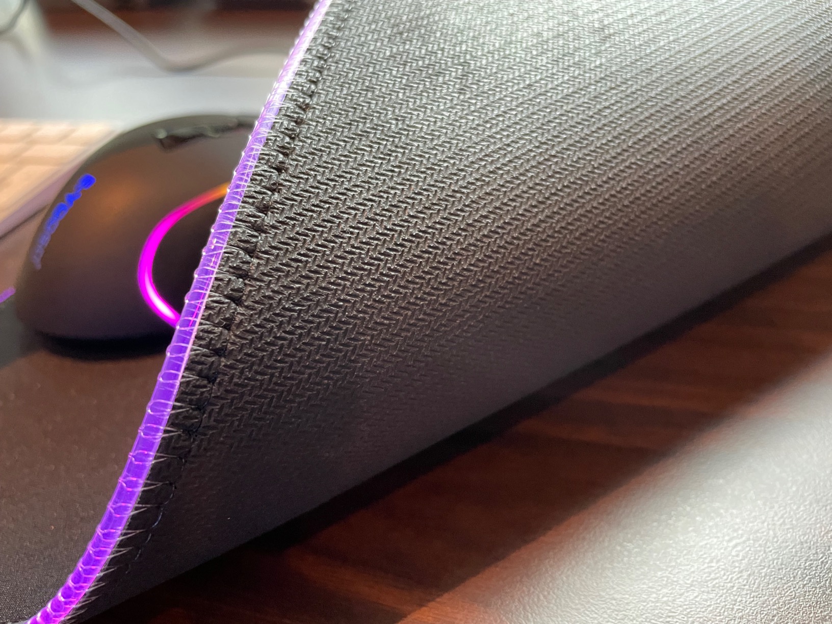 RGB Gaming Mouse Mat pad- RAGZAN Led Mousepad 14 Modes Extended Glowing ...