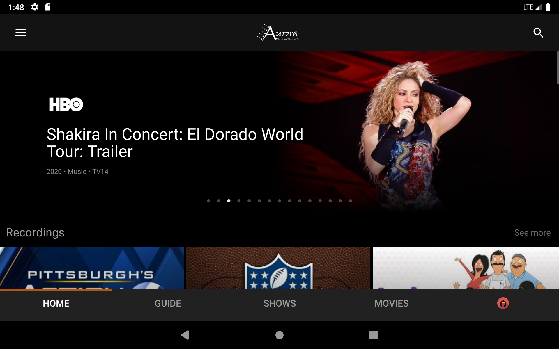Aurora TV by Hickory Telephone - App on Amazon Appstore