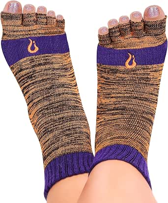 KAVIAR Toe Separator Socks, Foot Alignment Socks with Toe Separators ...