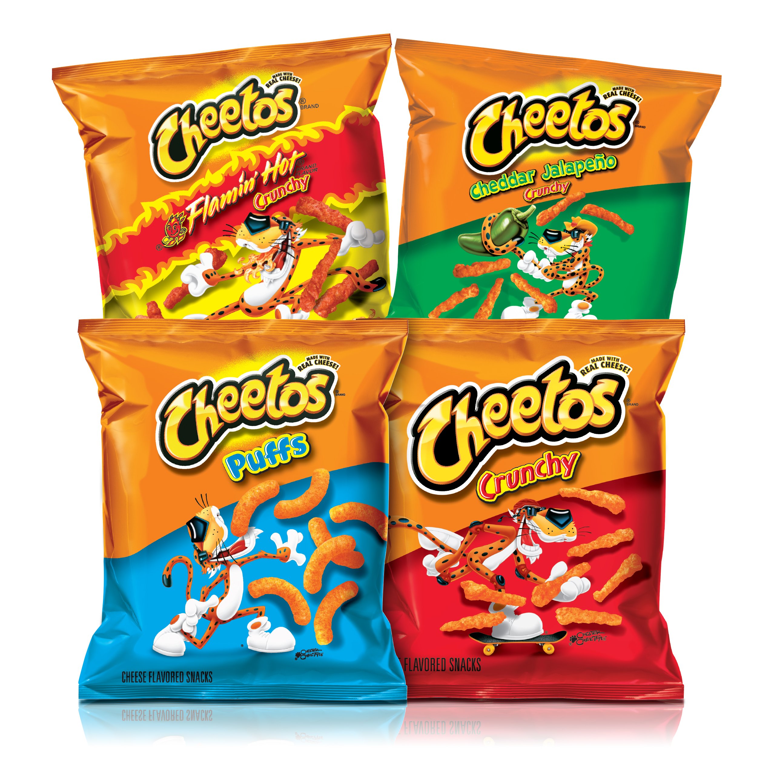 Buy Cheetos Cheese Flavored Snacks Variety Pack, 44 Count Online at ...