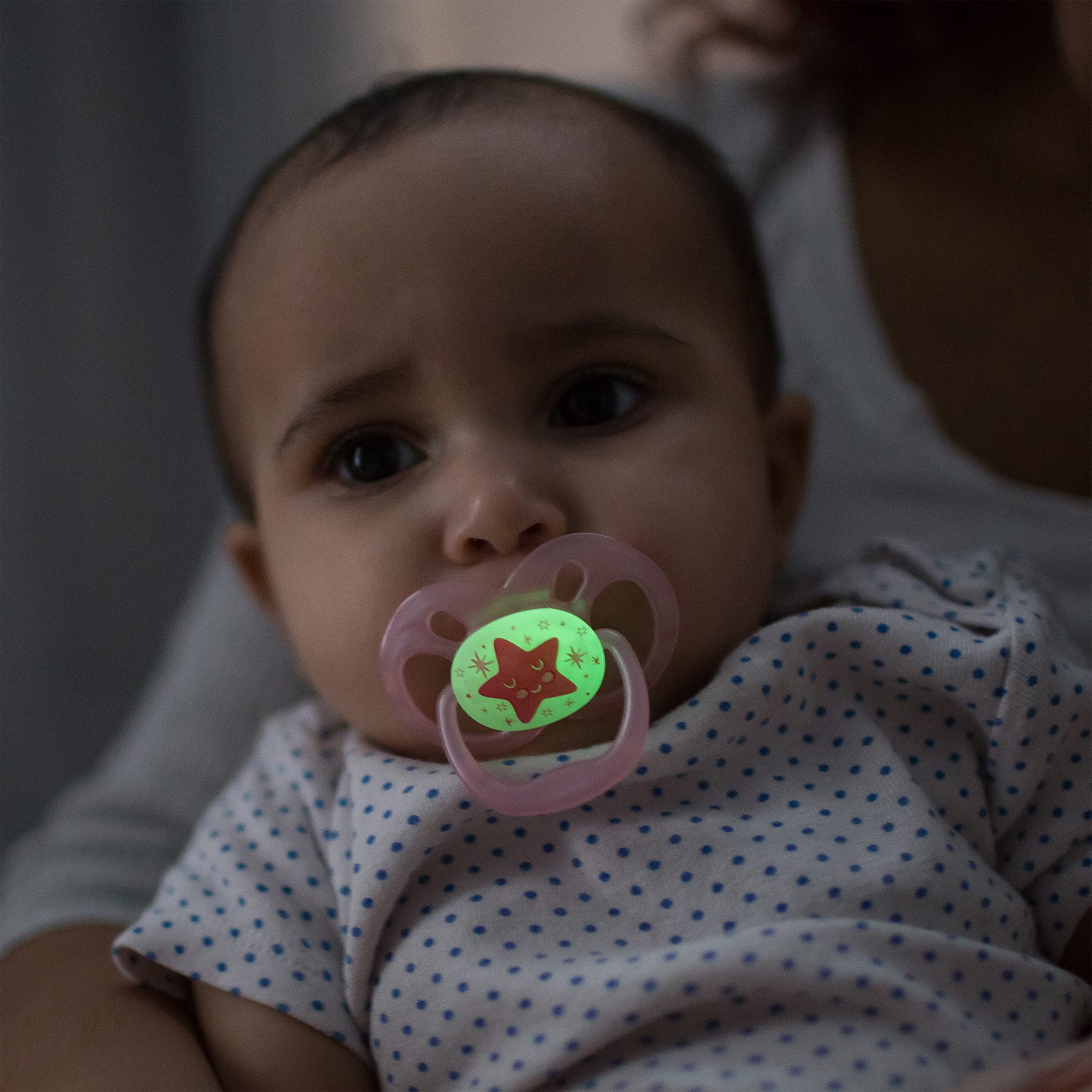 Snapklik.com : Dr. Browns Advantage Glow-in-the-Dark Pacifier