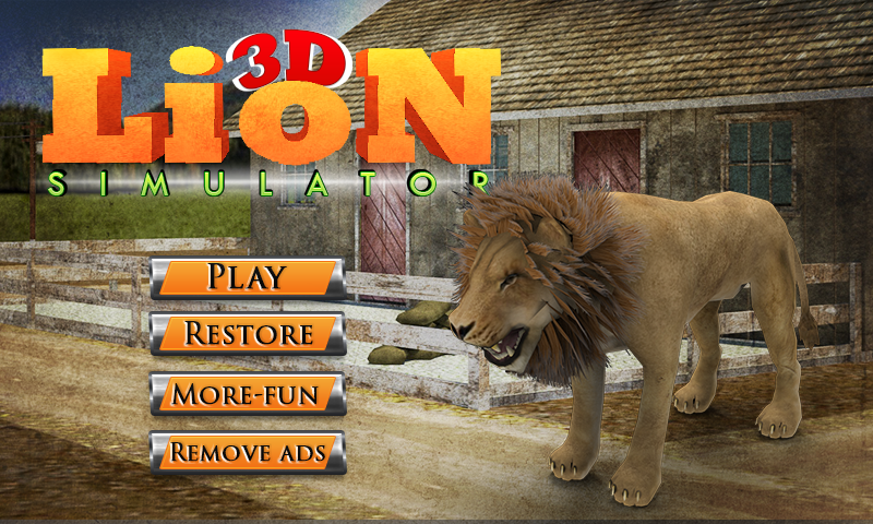 Angry Lion Attack Simulator 3D - App on Amazon Appstore