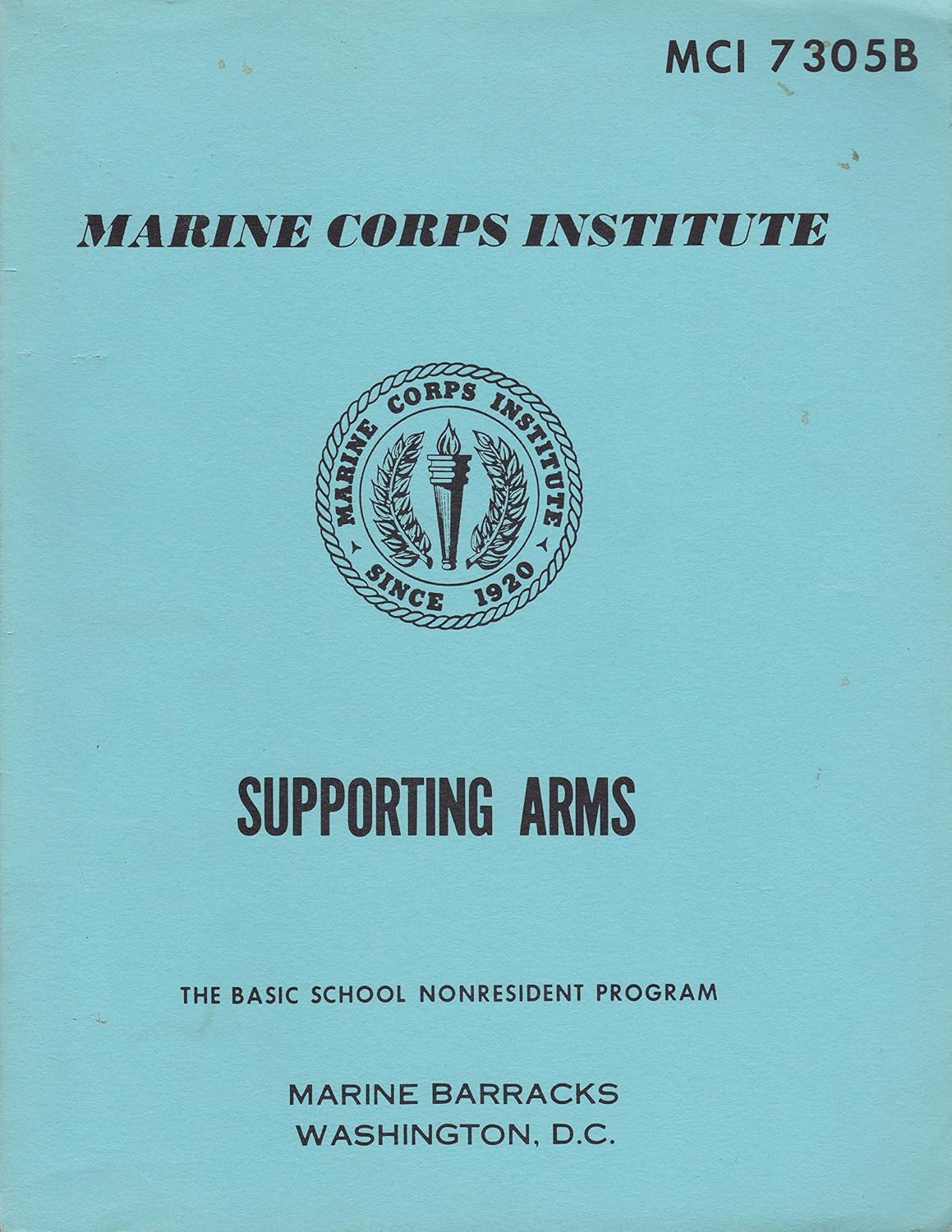 The Basic School Extension Course: Supporting Arms (2133): U.S. Marine ...