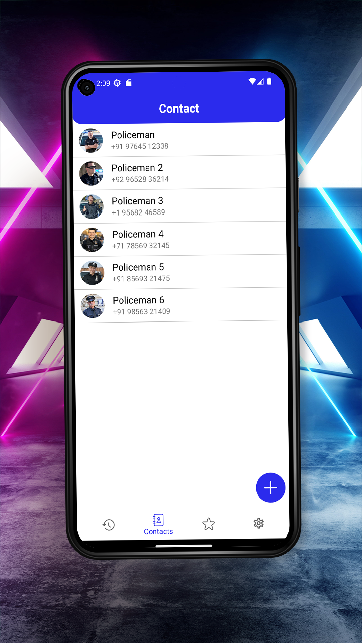 Incoming Video Call From Policeman Fake Video Voice Call & Texting ...