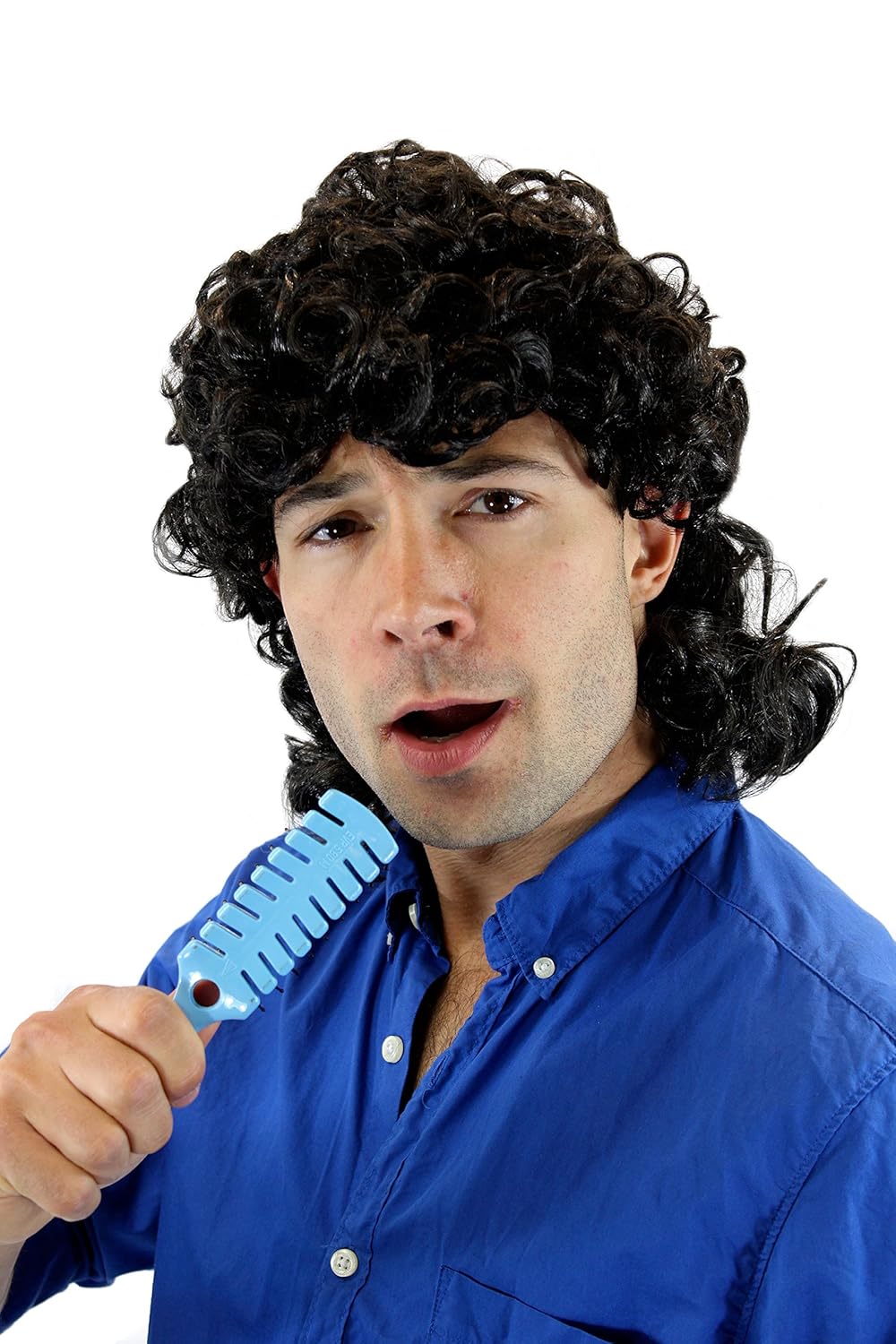 WIG ME UP - 3751-P1 Fasching Karneval Halloween Perücke Herrenperücke ...