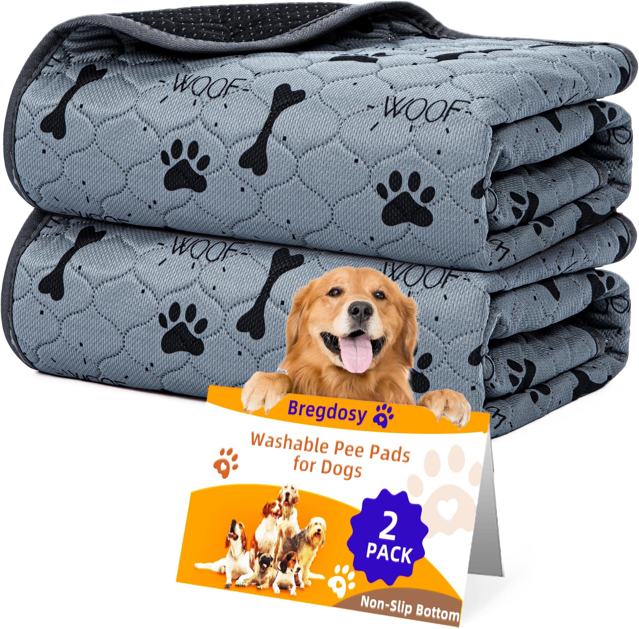 Amazon.com: 6 Pack Reusable Underpads, 30” x 34” Incontinence Bed Pads ...