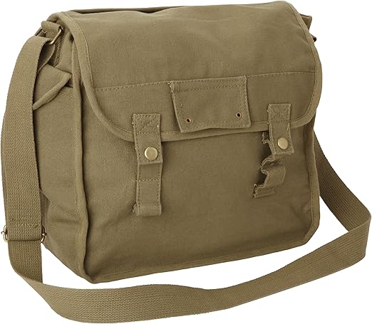Large Cotton Canvas Side Bag - Beige : Amazon.co.uk: Fashion