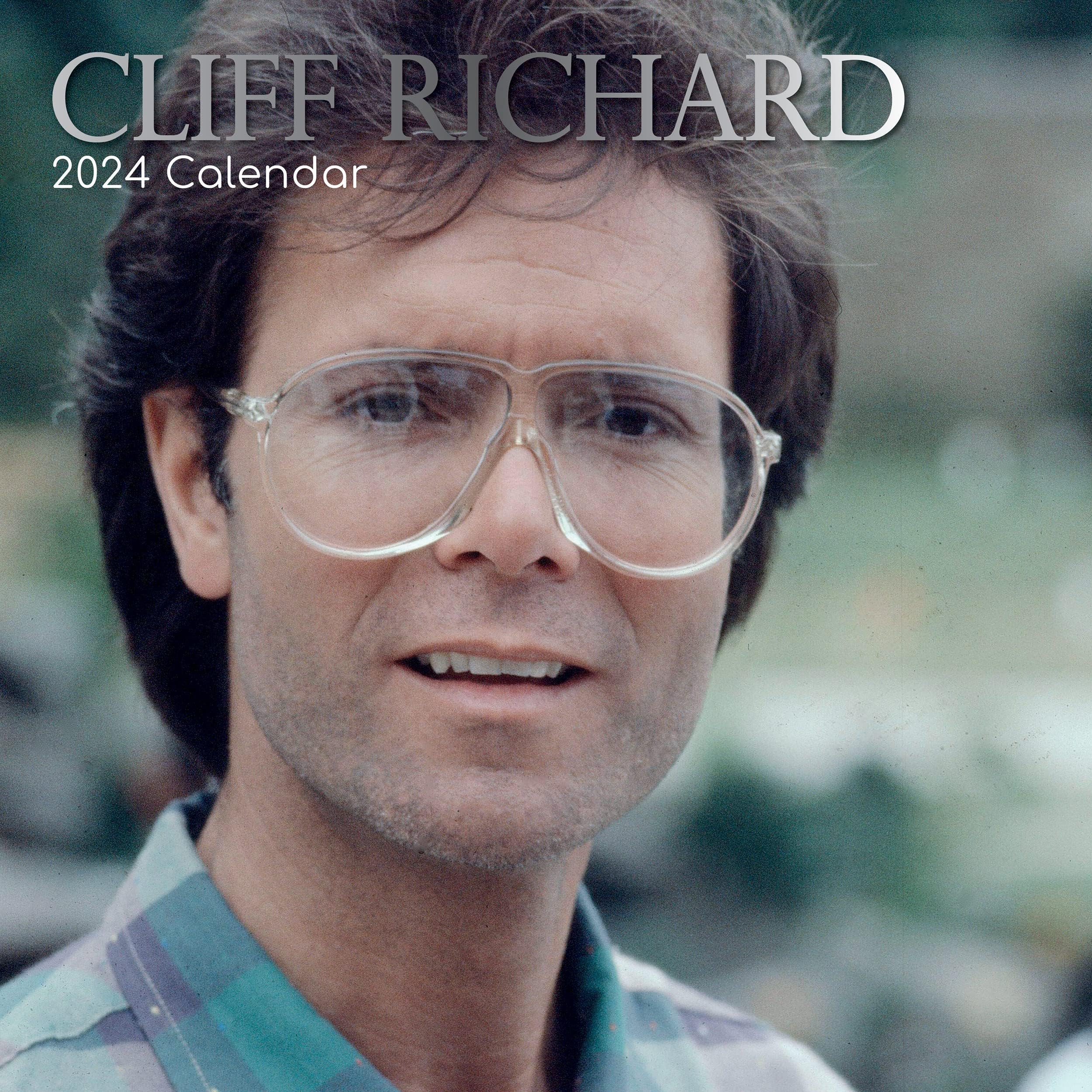Amazon.com: 2024 Square Wall Calendar - Cliff Richard 12 x 12 Inch ...
