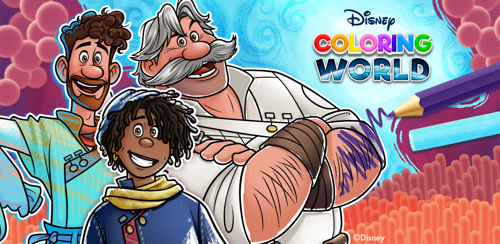 Disney Coloring World - Coloring, Drawing, Painting & Art Games for ...