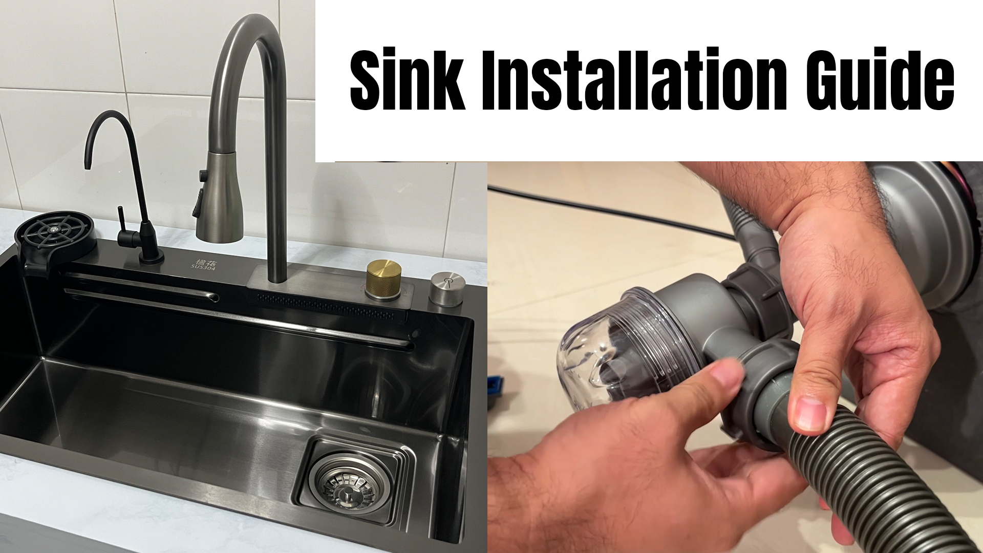 Watch Waterfall Sink Installation Manual ﹙Video﹚ on Amazon Live