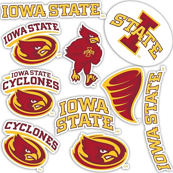 Amazon.com: Desert Cactus Iowa State University Sticker ISU Cyclones ...