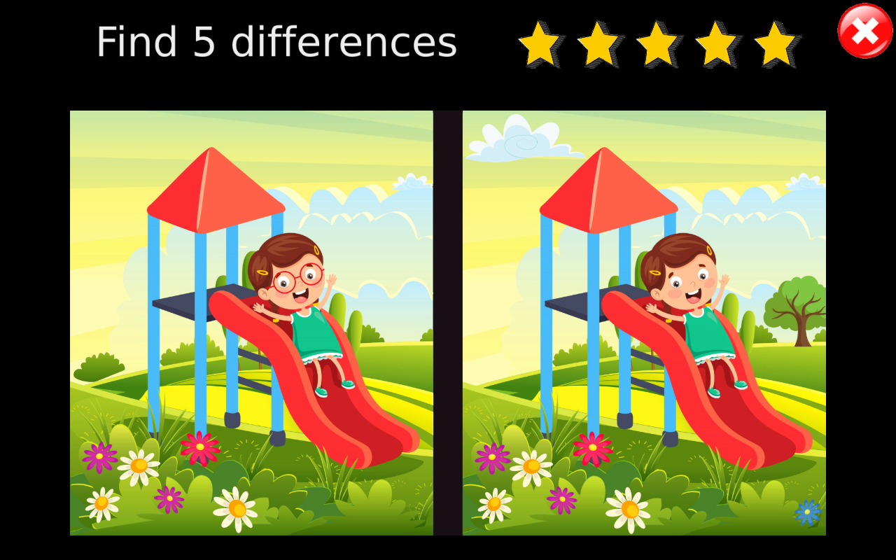 Find 5 differences for kids - App on Amazon Appstore
