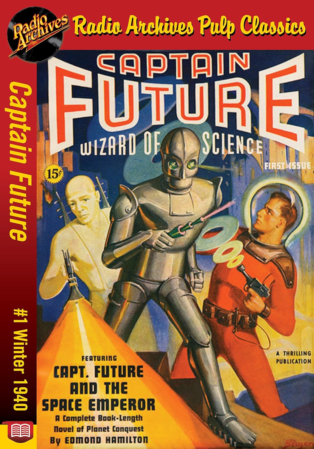 Amazon.com: Captain Future #1 The Space Emperor eBook : Hamilton ...