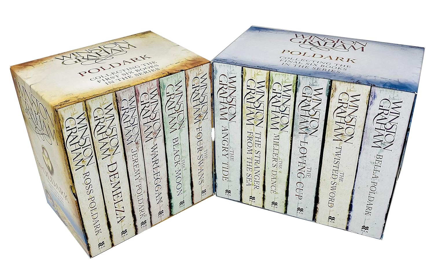 Poldark Complete Collection by Winston Graham Series Books 1 - 12 Gift ...