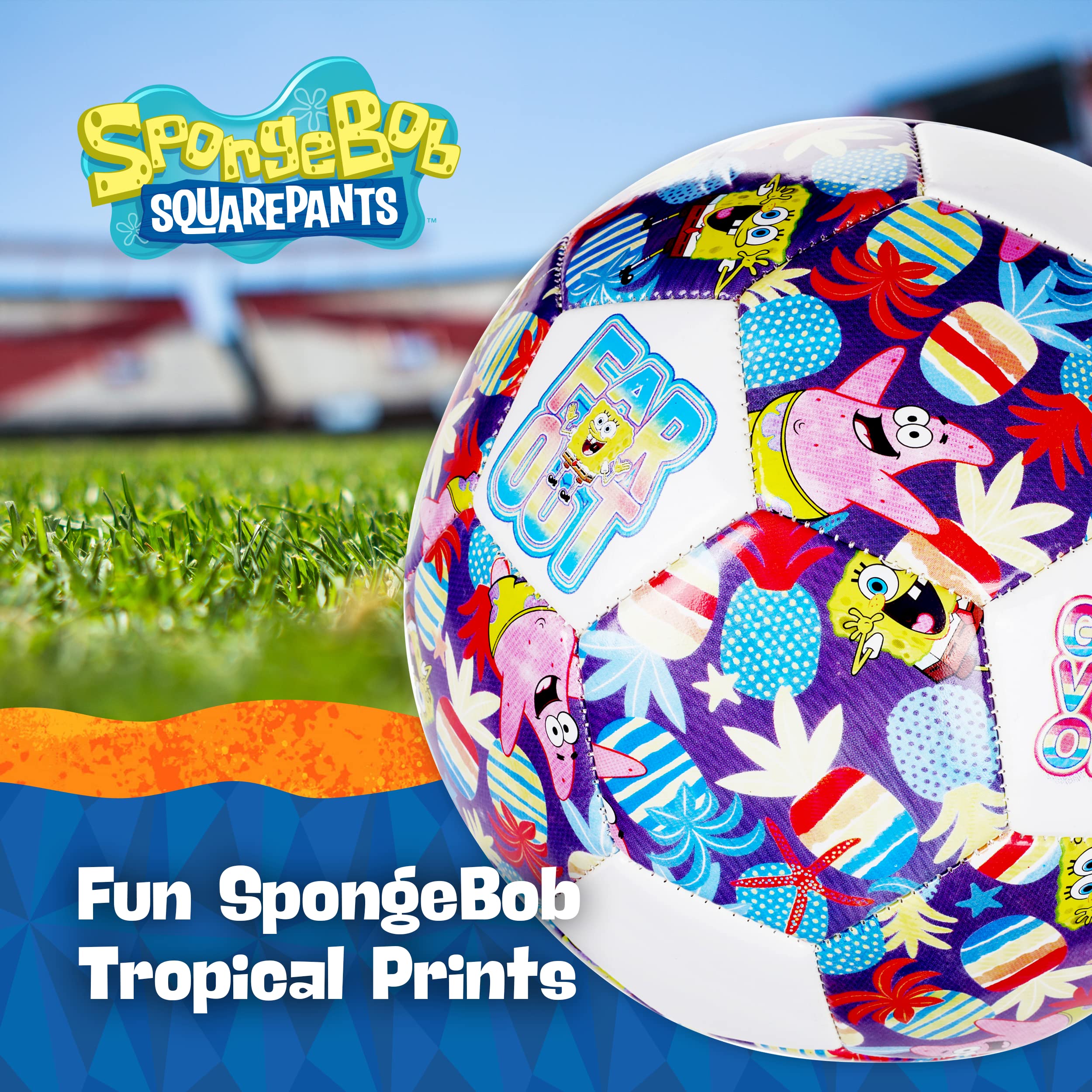 Spongebob And Patrick Playing Soccer SpongeBob SquarePants" A Friendly