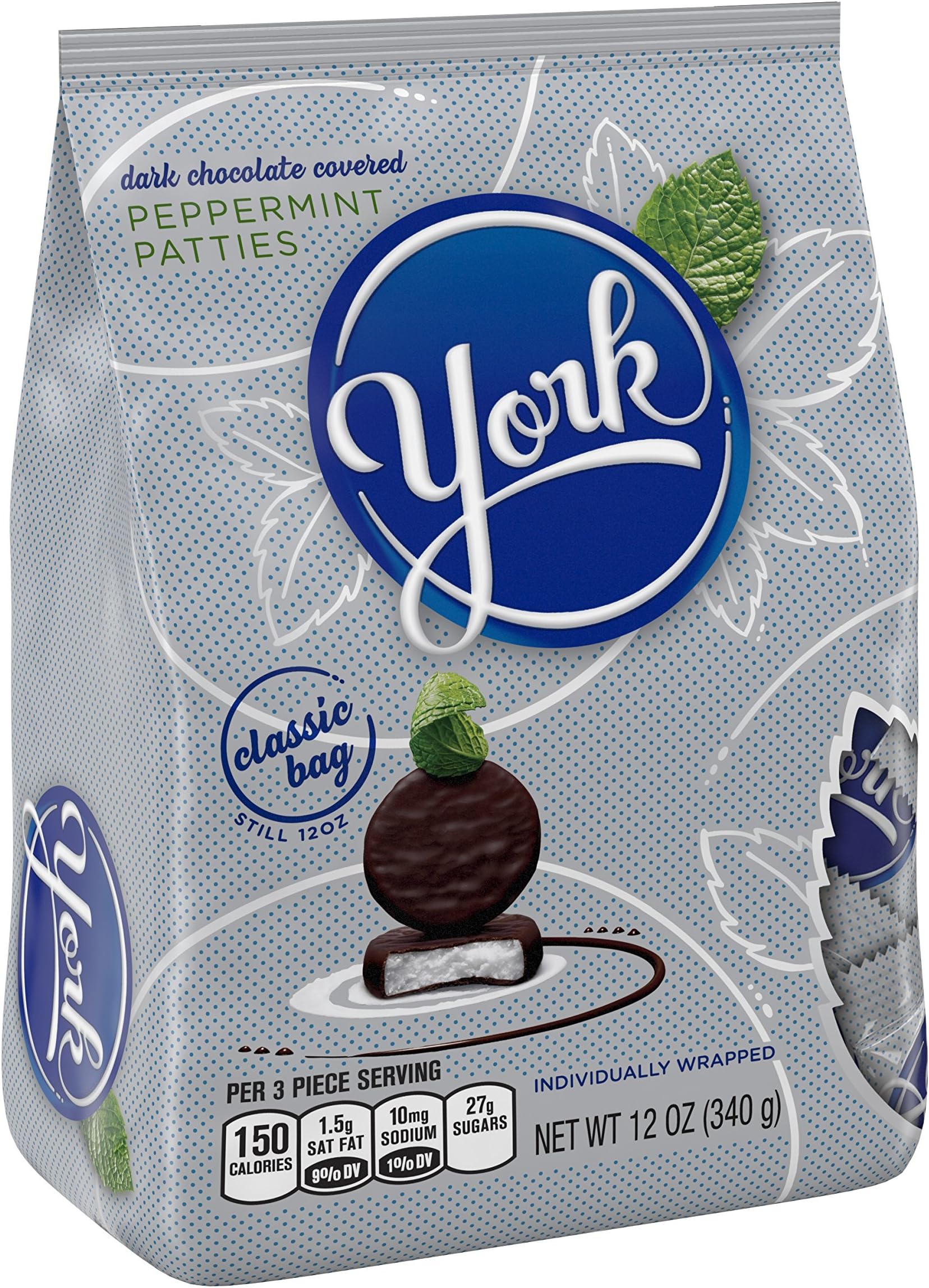 Amazon.com : YORK Minis Unwrapped Dark Chocolate Peppermint Patties ...