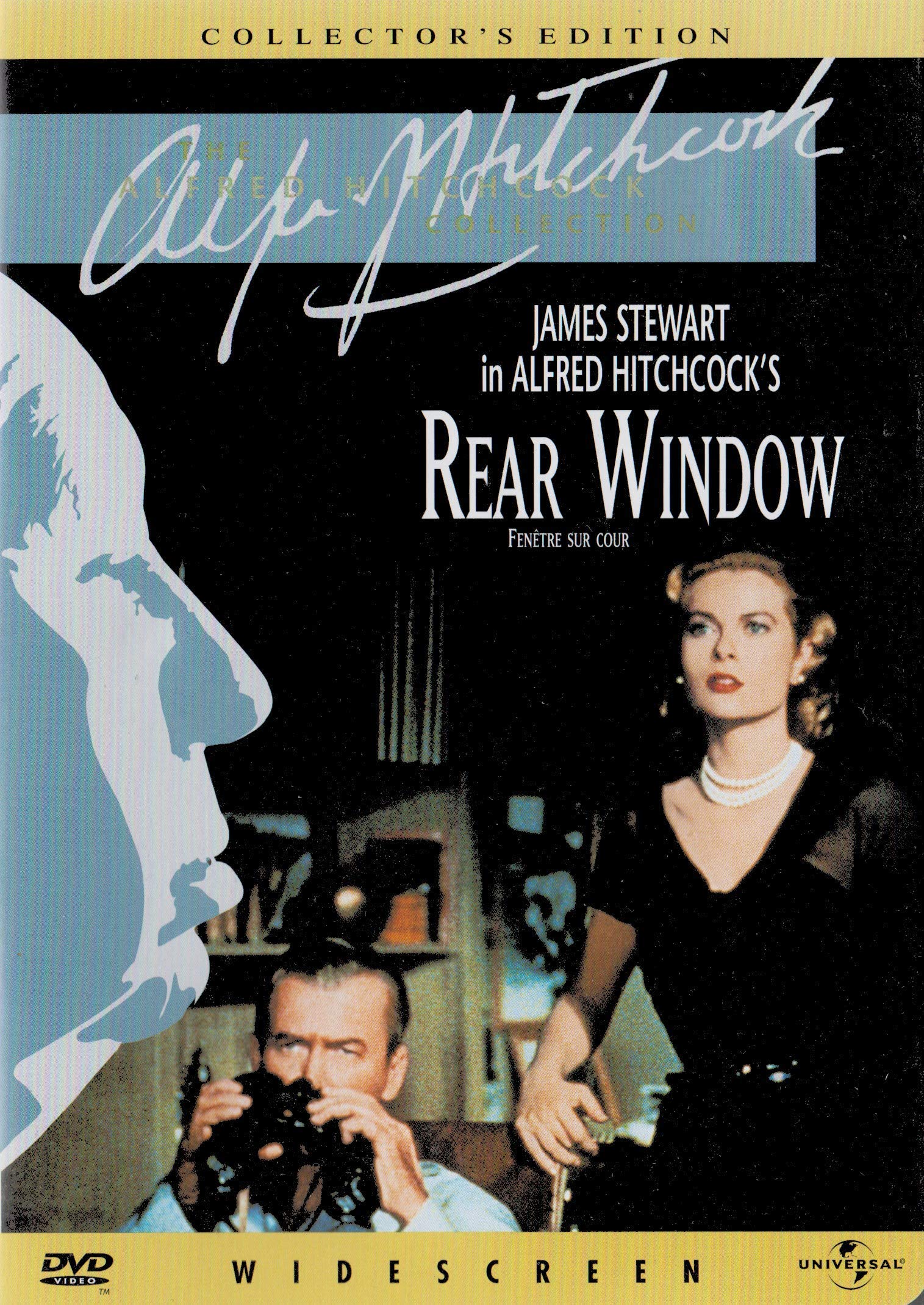 Alfred Hitchcock's Rear Window [DVD] [1954] [Region 1] [US Import ...