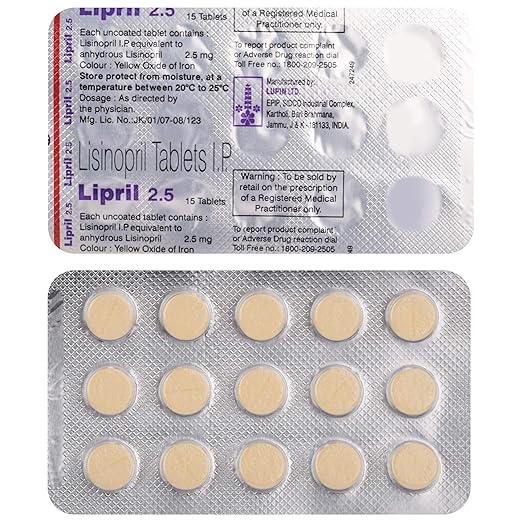 Lipril 2.5 - Strip of 15 Tablets : Amazon.in: Health & Personal Care