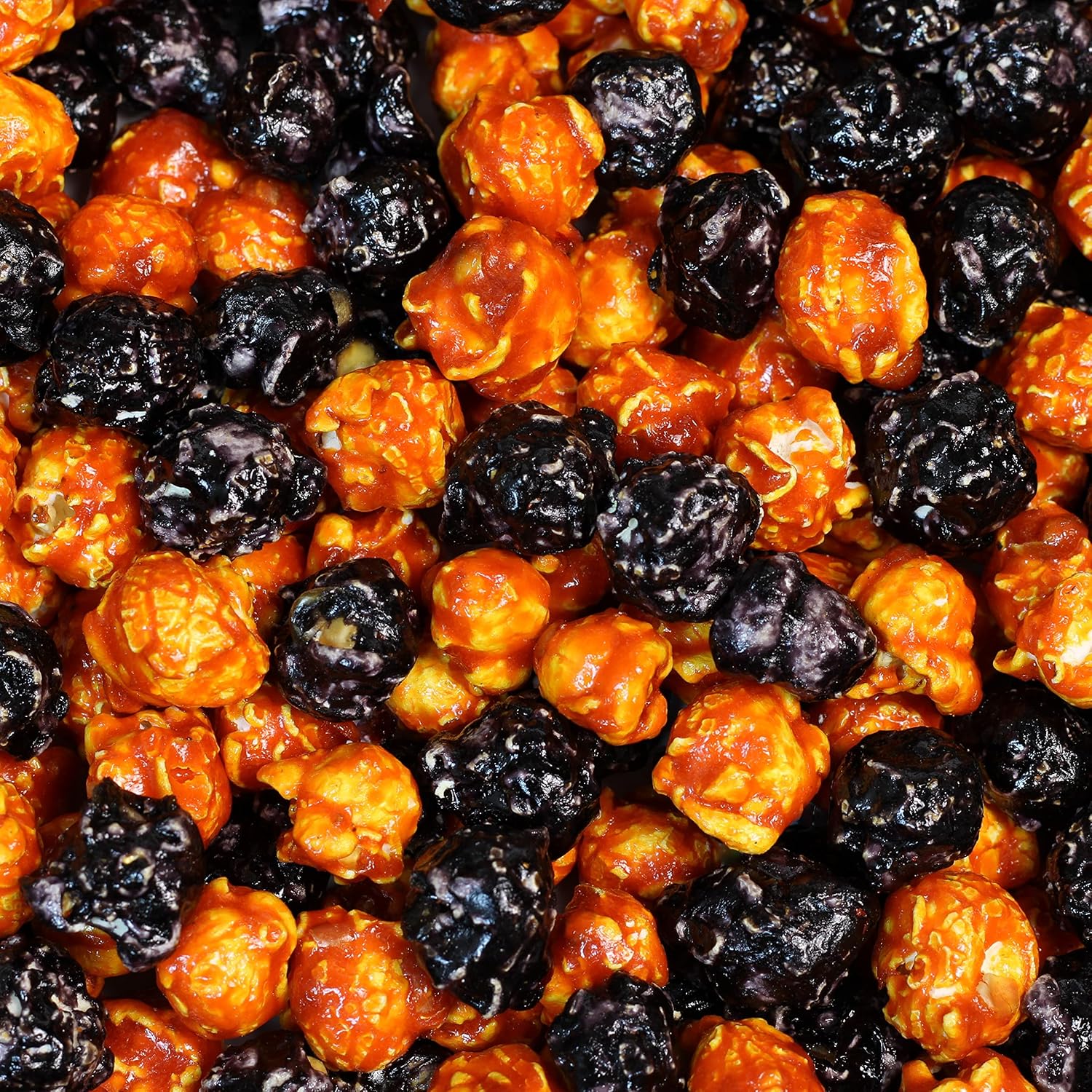 Amazon.com: Spooky Pop Halloween Black & Orange Popcorn by It's Delish ...