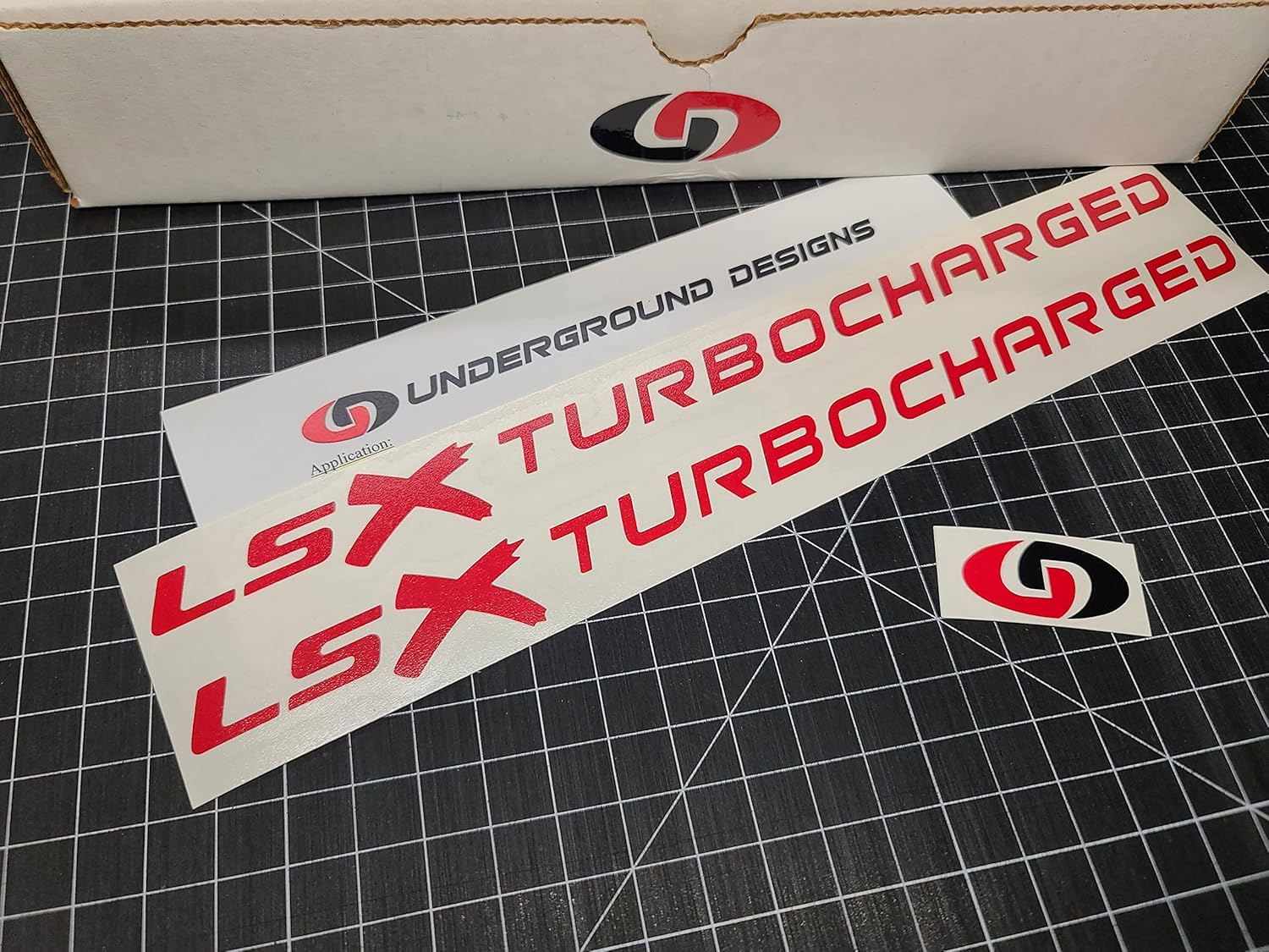 Amazon.com - LSX TURBOCHARGED Decals (2pk) Hood Window Turbo Stickers ...