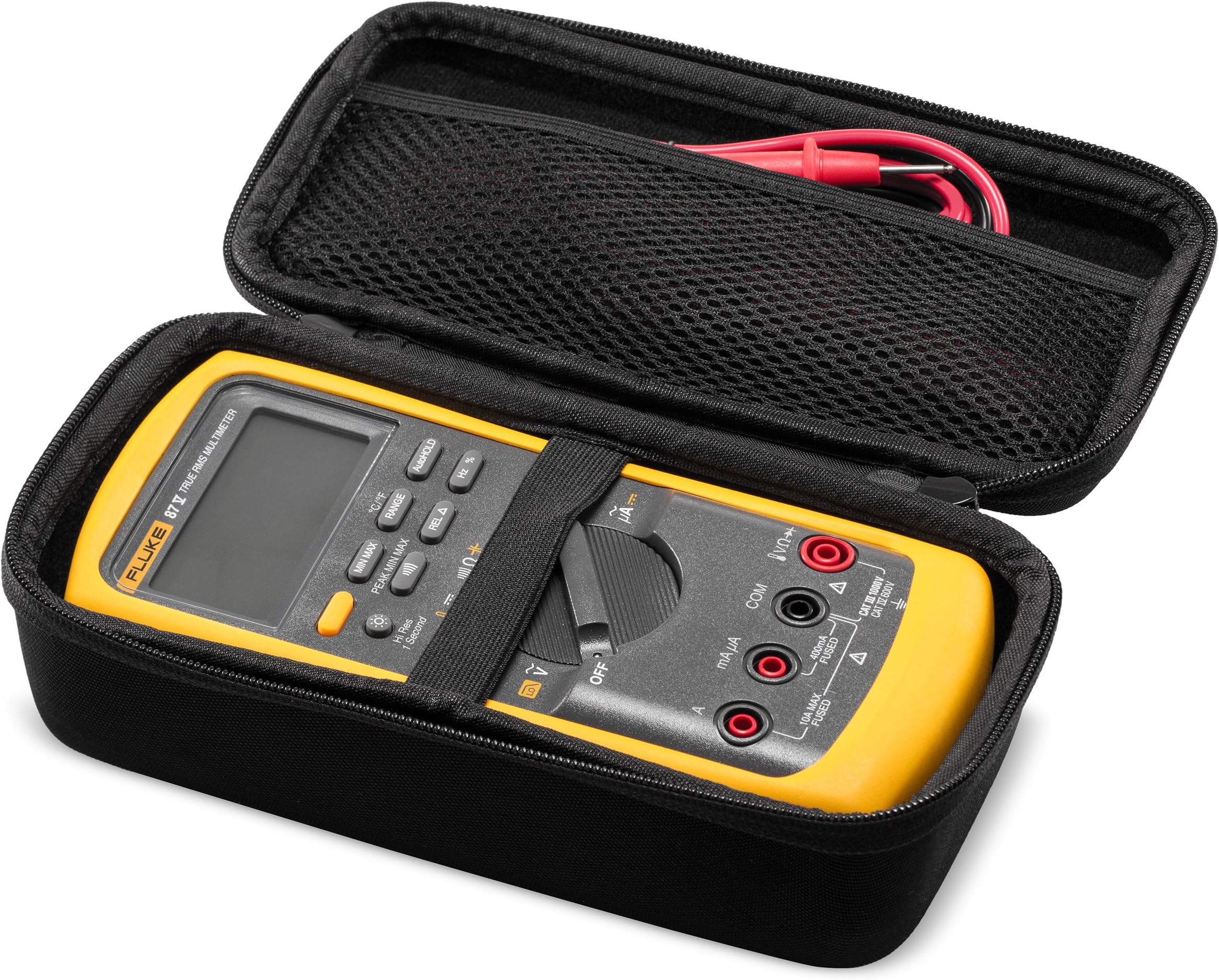 RLSOCO Carrying Case for Fluke 117/115/116/114/113/177/178/179/233/101 ...