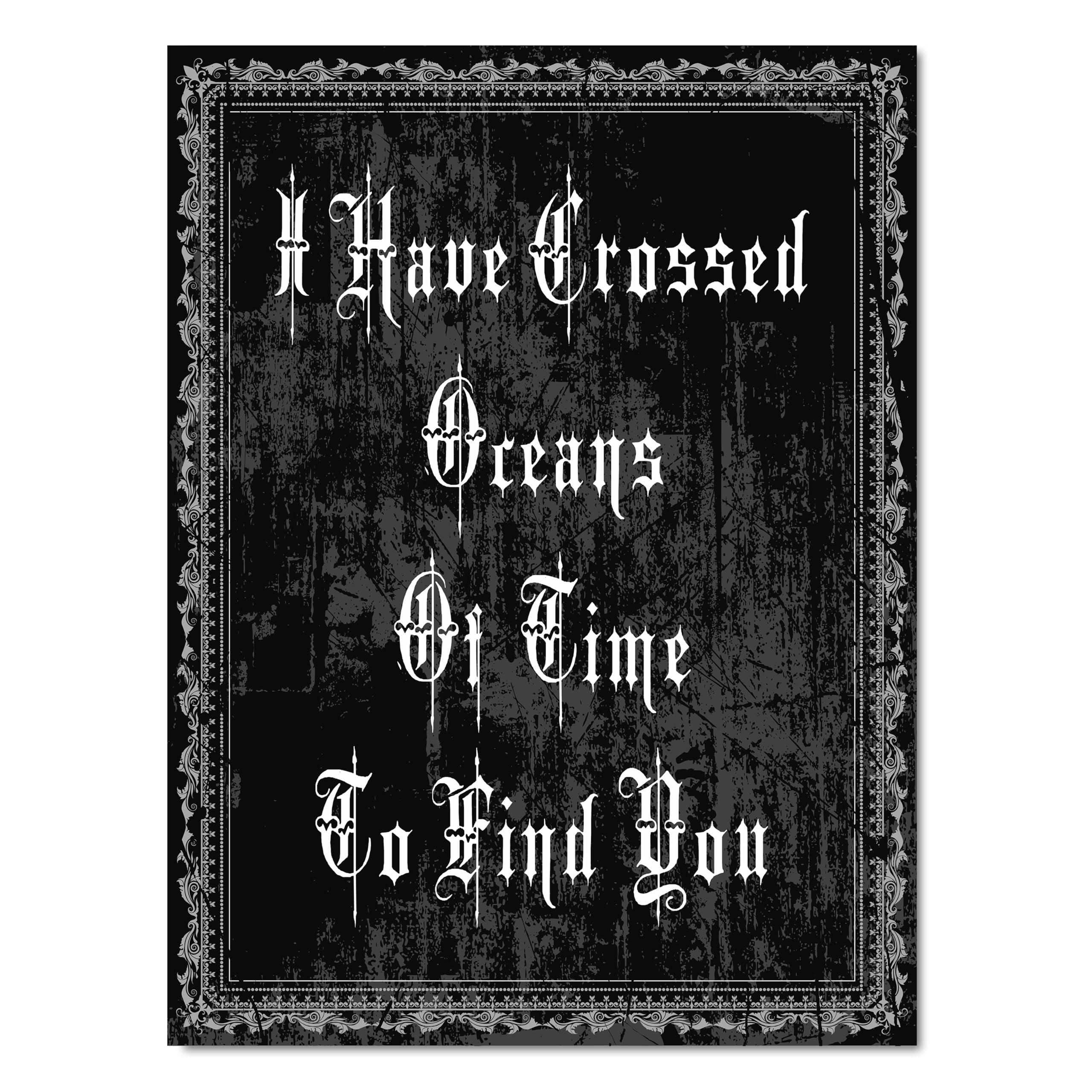 Gothic Decor Dark Academia Posters 13 X 17 Illusion Framed | Desertcart ...