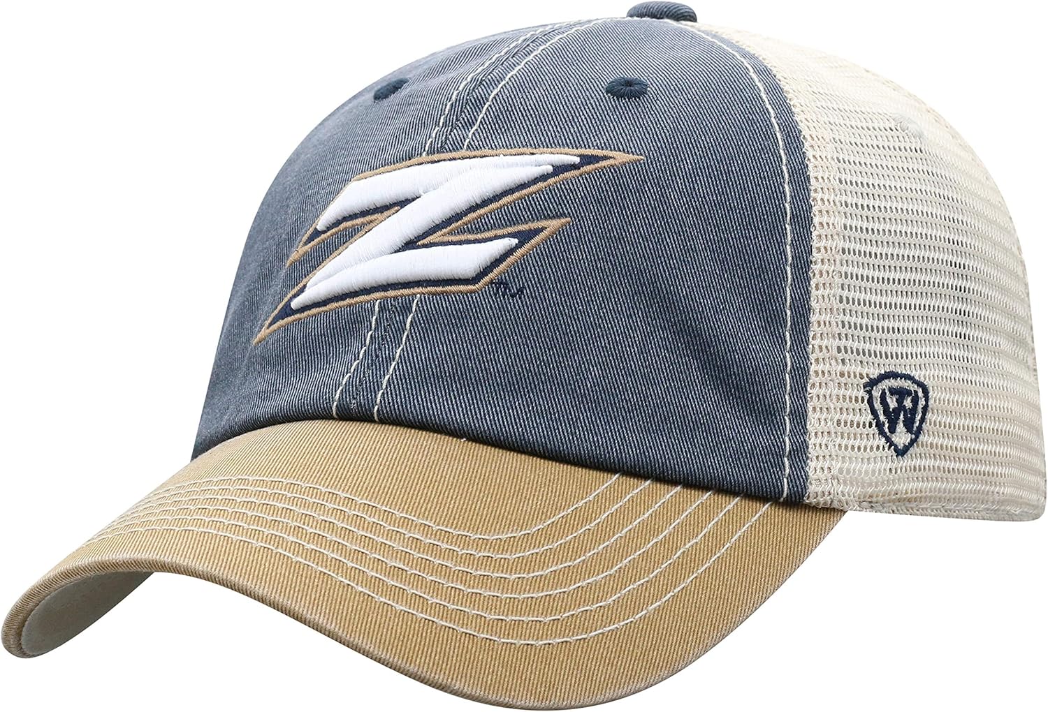 Top of the World NCAA Akron Zips Relaxed Fit Adjustable Mesh Offroad ...