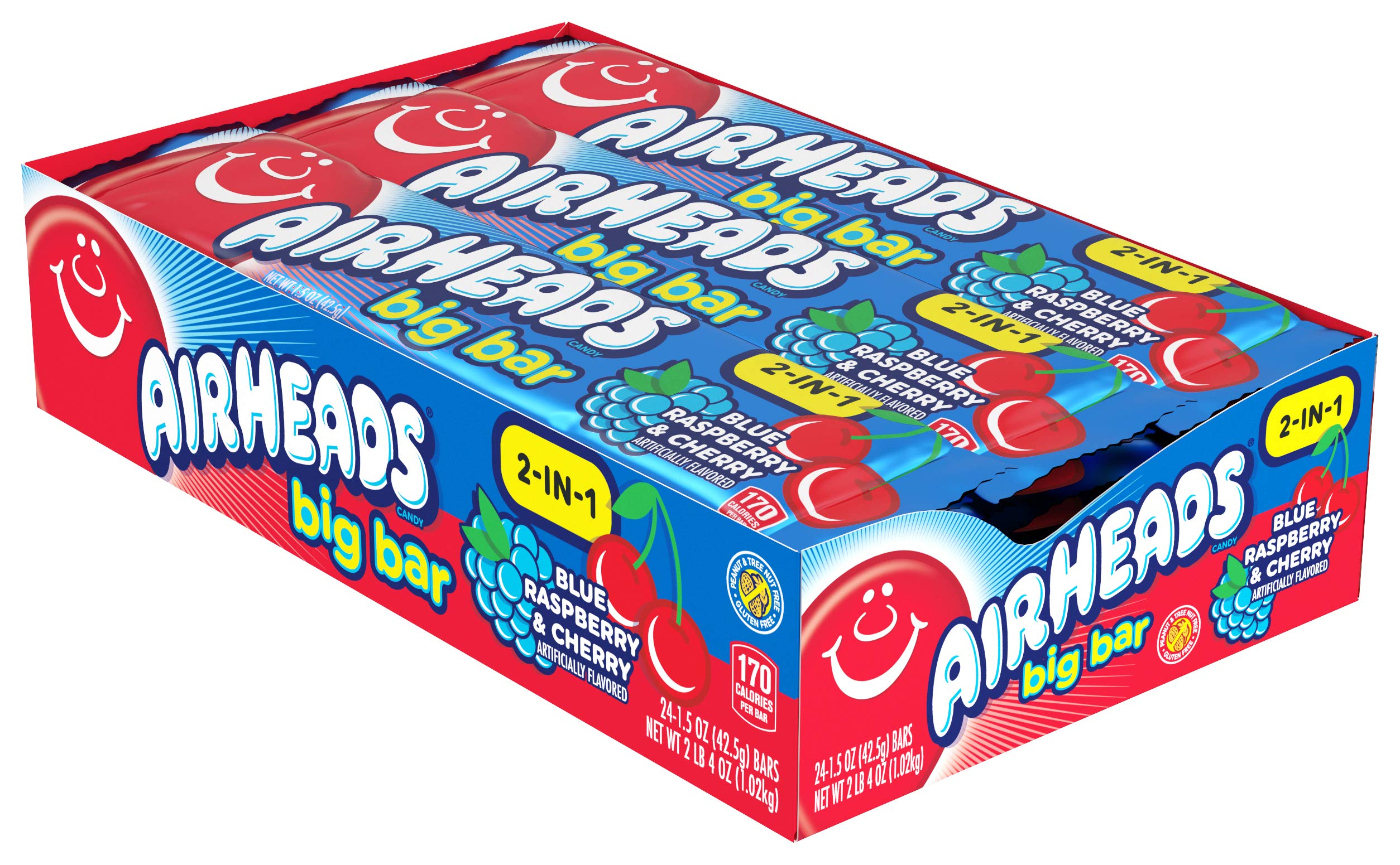 Airheads Candy 2-in-1 Big Bar...B00934JJC4 | Encarguelo.com