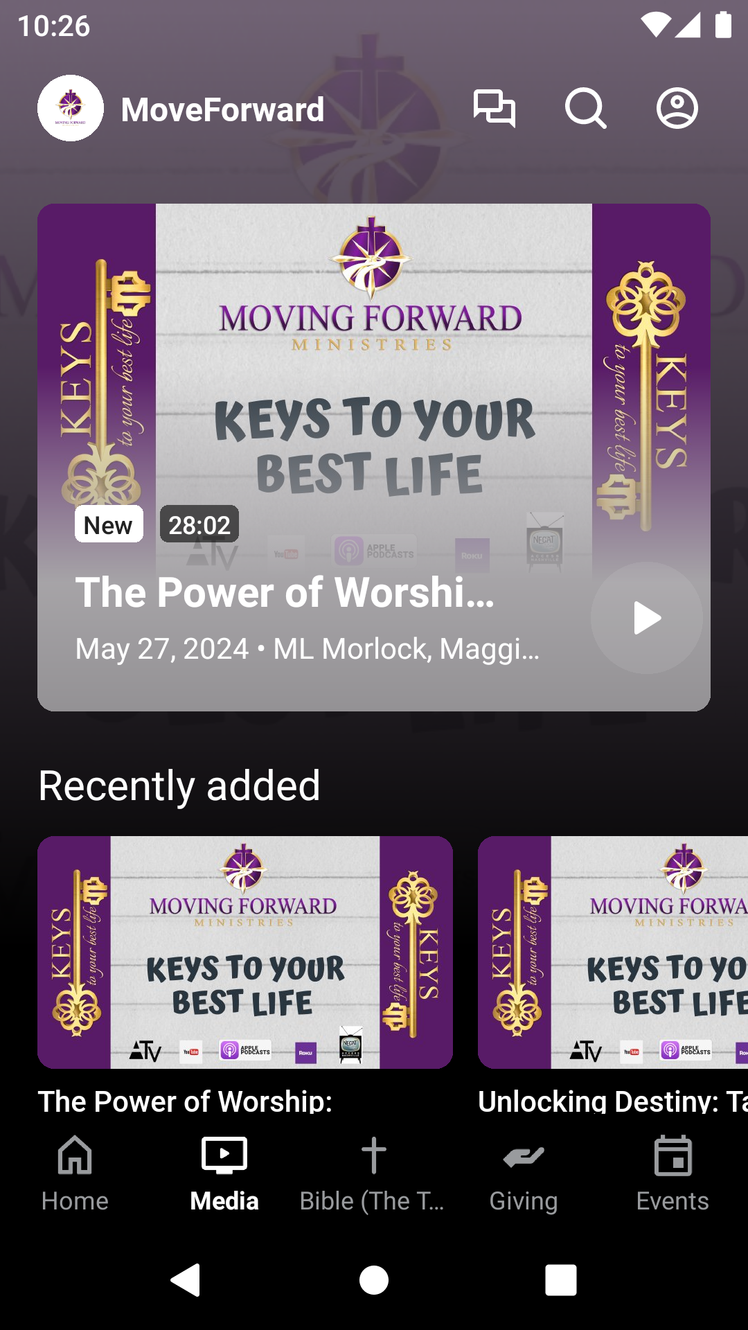 Moving Forward Ministries - App on Amazon Appstore