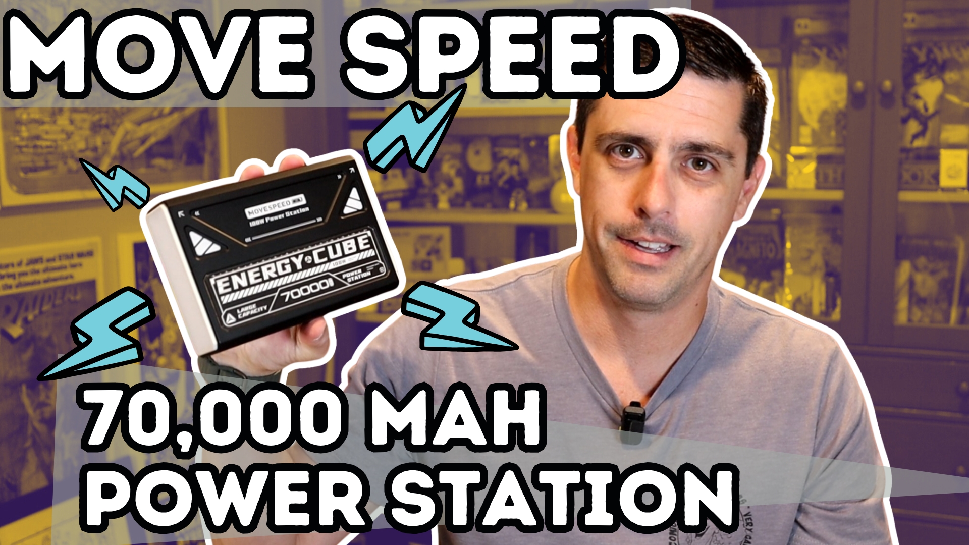 Watch MOVE SPEED 70,000mAh 100W Power Bank on Amazon Live
