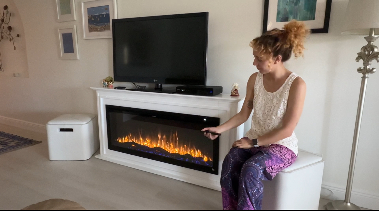 Watch Why I Love This Fireplace! Watch Before You Buy! on Amazon Live